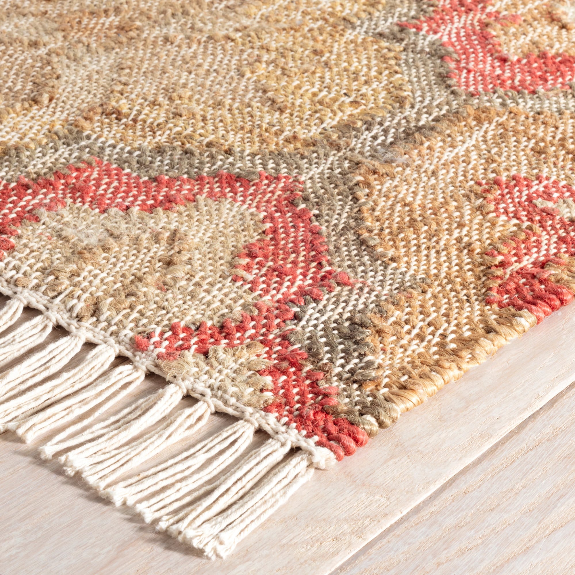 DASH & ALBERT Pali 5 x 8 Handwoven Jute Rug in the Rugs department at ...