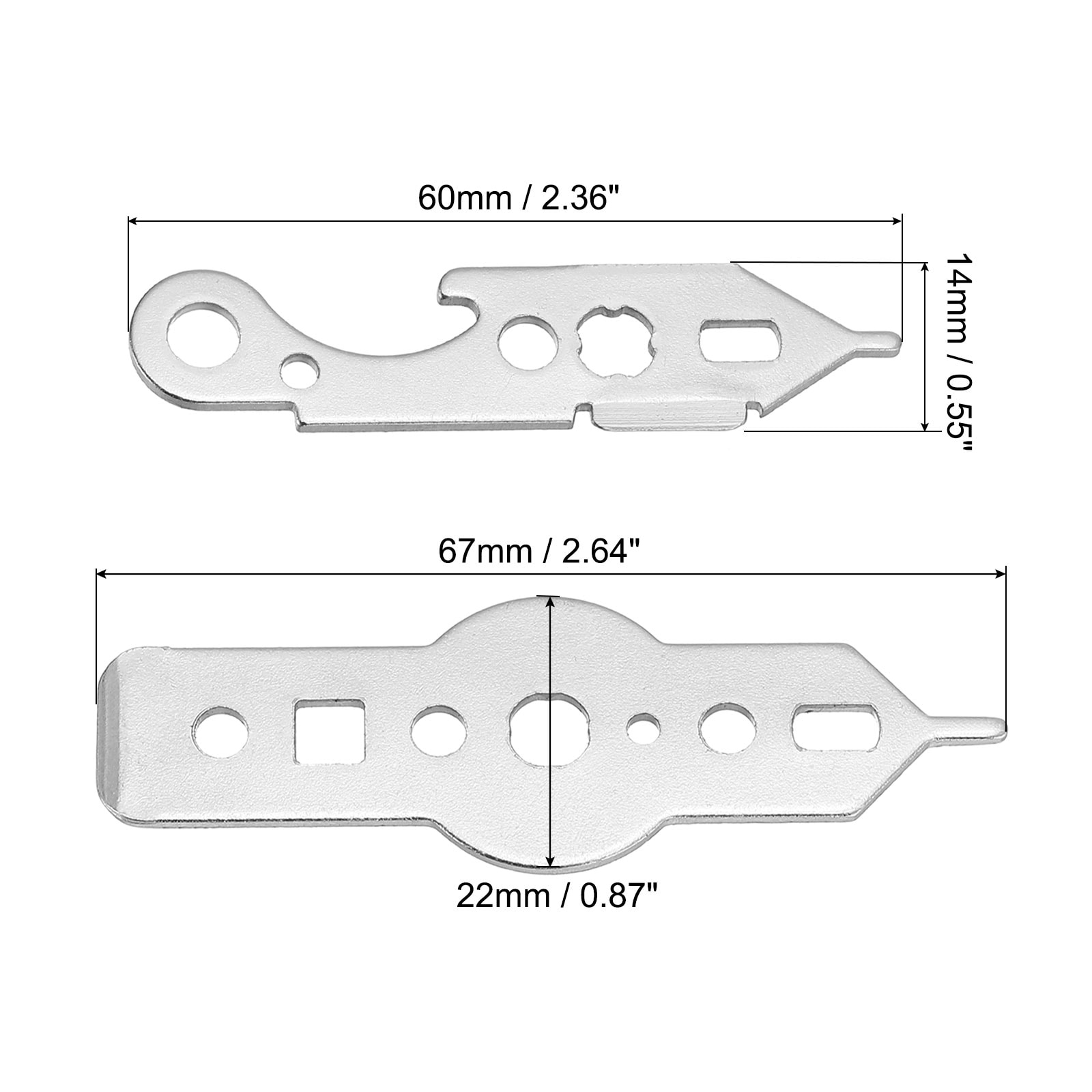 PATIKIL Dart Wrench Tool Kit Set of 2 Multi-Purpose Dart Accessories ...