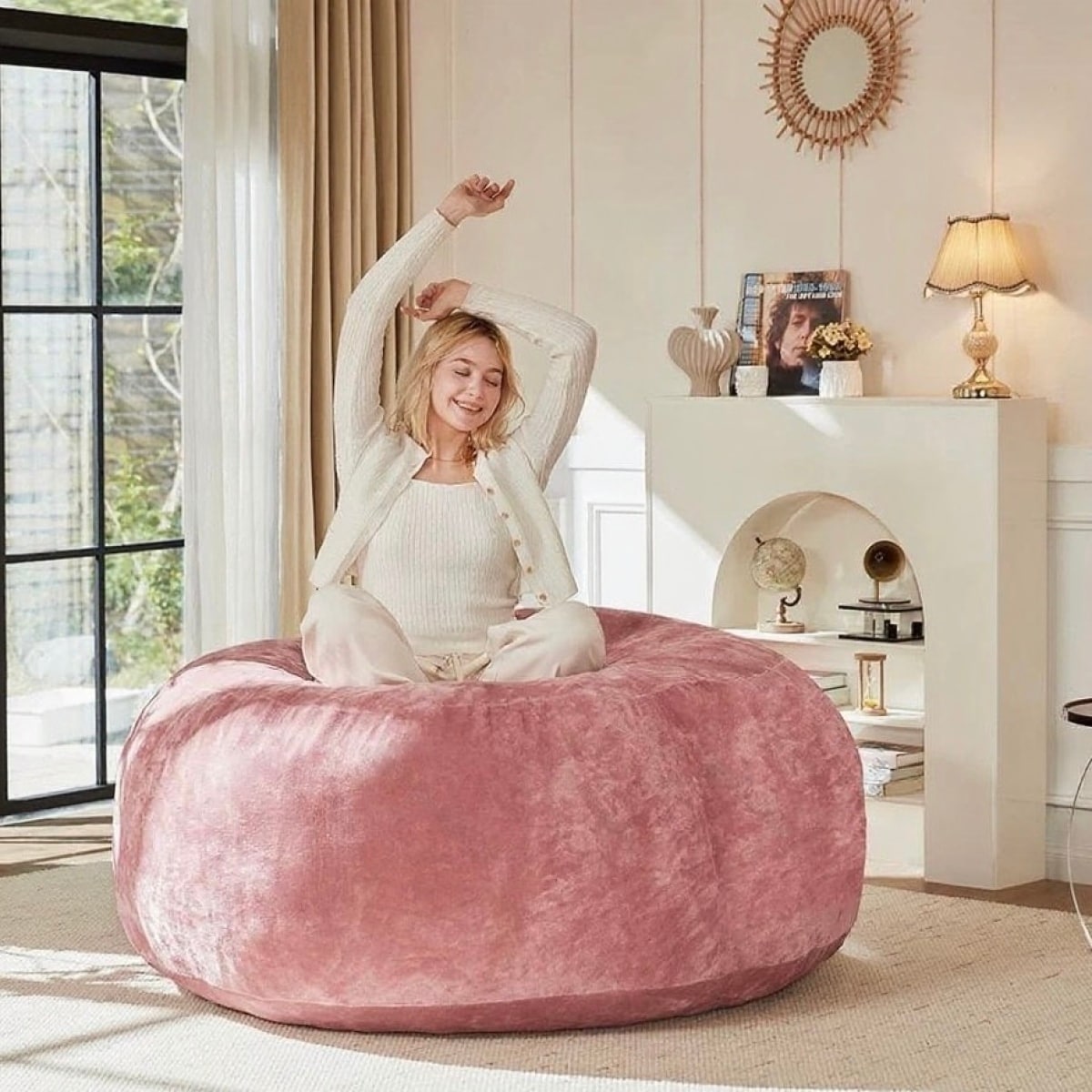 Streamdale Furniture Streamdale Superior Comfort Bean Bag Chairs with ...