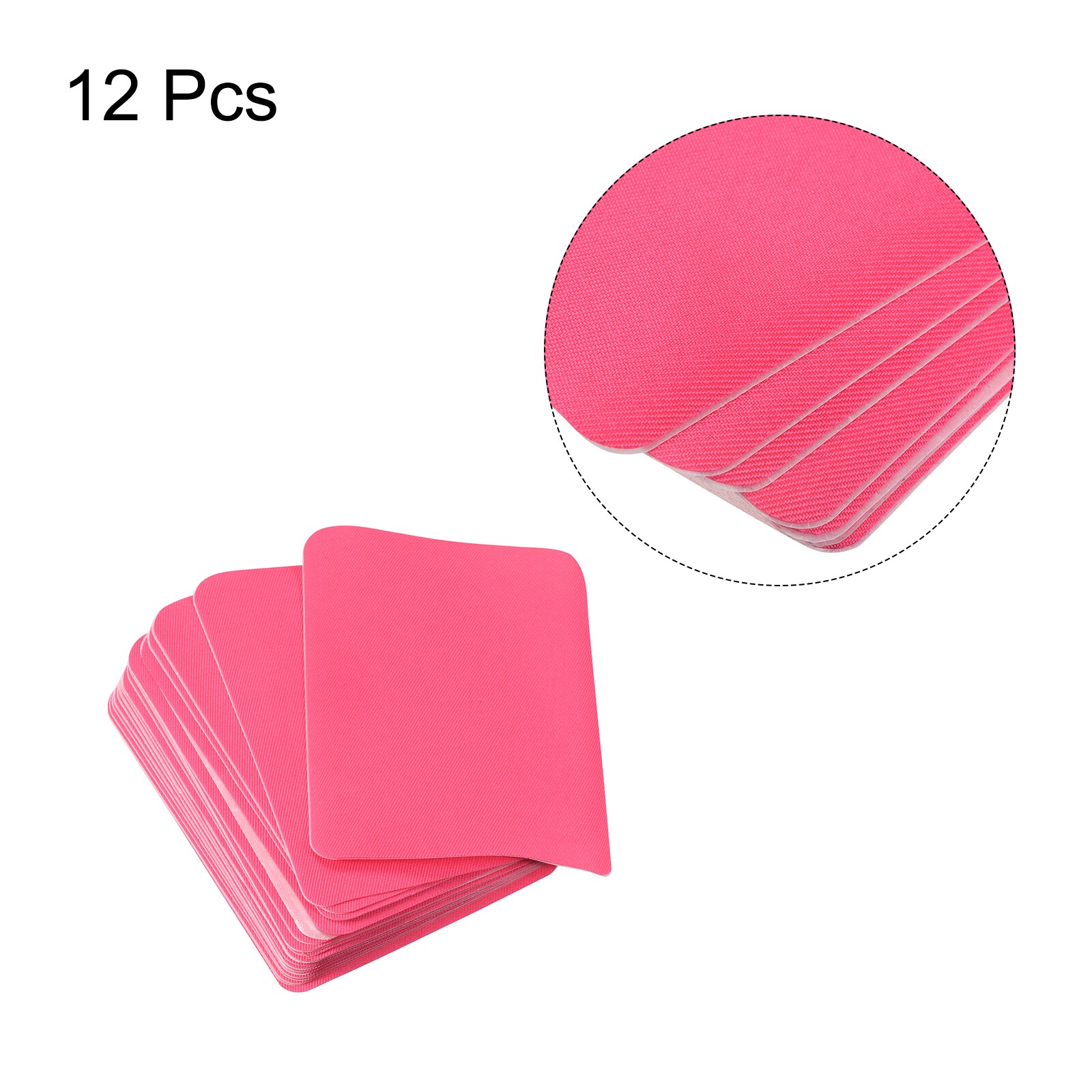 Unique Bargains 12pcs Iron on Patches for Clothing Repair Fabric Repair ...