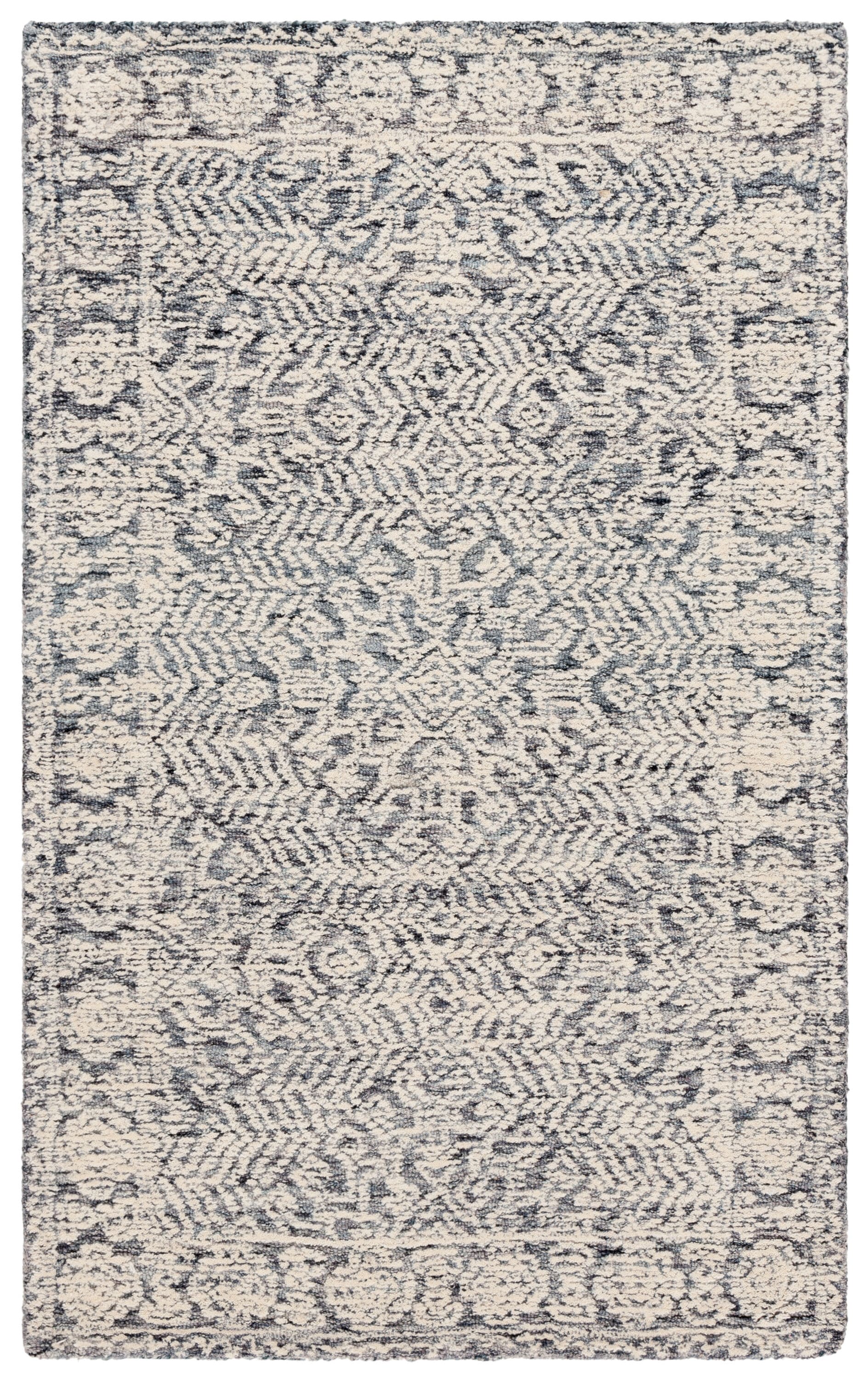 Safavieh Textural 302W Sage Ivory 3 x 5 Rectangular Area rug in the ...