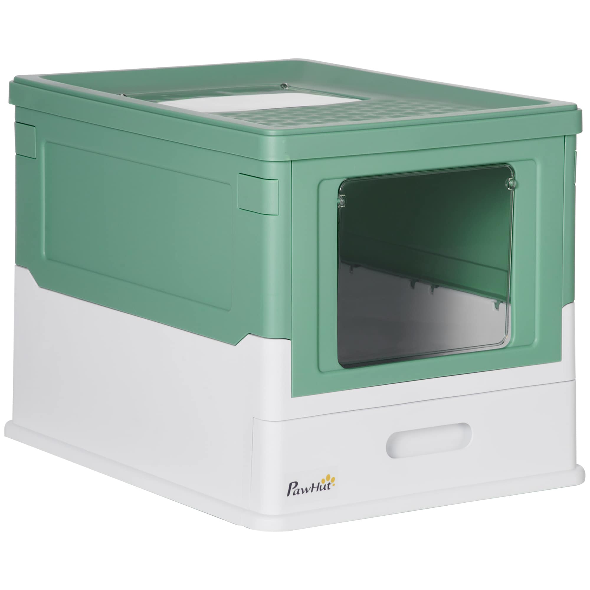 LUXEYARD Fully Enclosed Cat Litter Box with Scoop Hooded Cat Litter ...