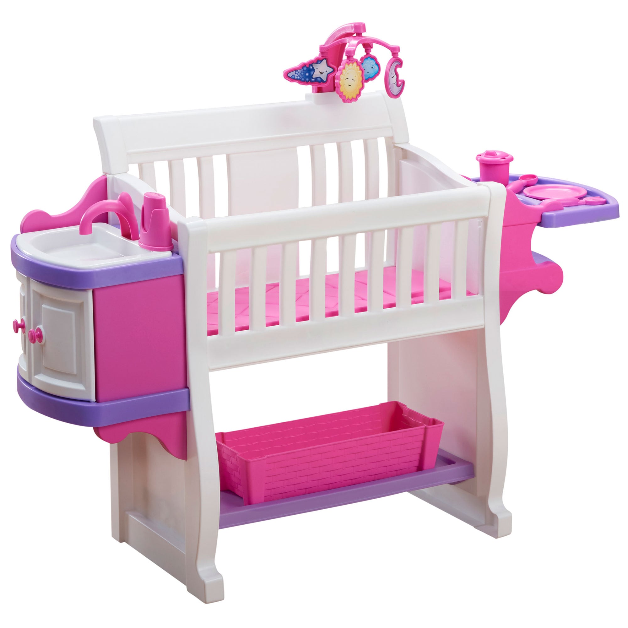 American Plastic Toys Kids My Very Own Nursery Baby Doll Playset with ...