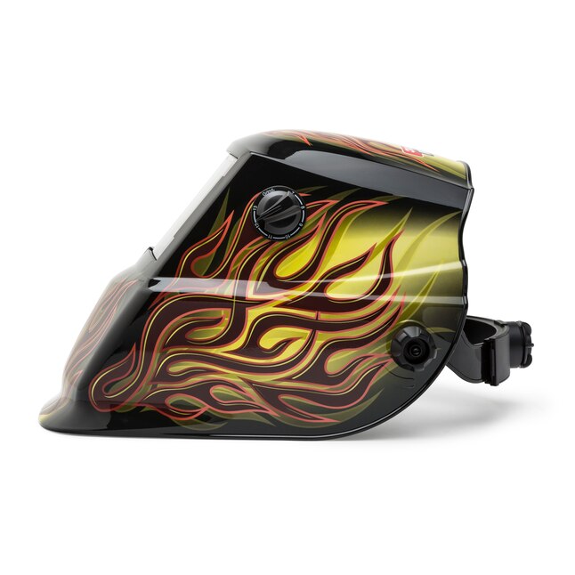 Lincoln Electric Auto Darkening Variable Shade Black Welding Helmet At