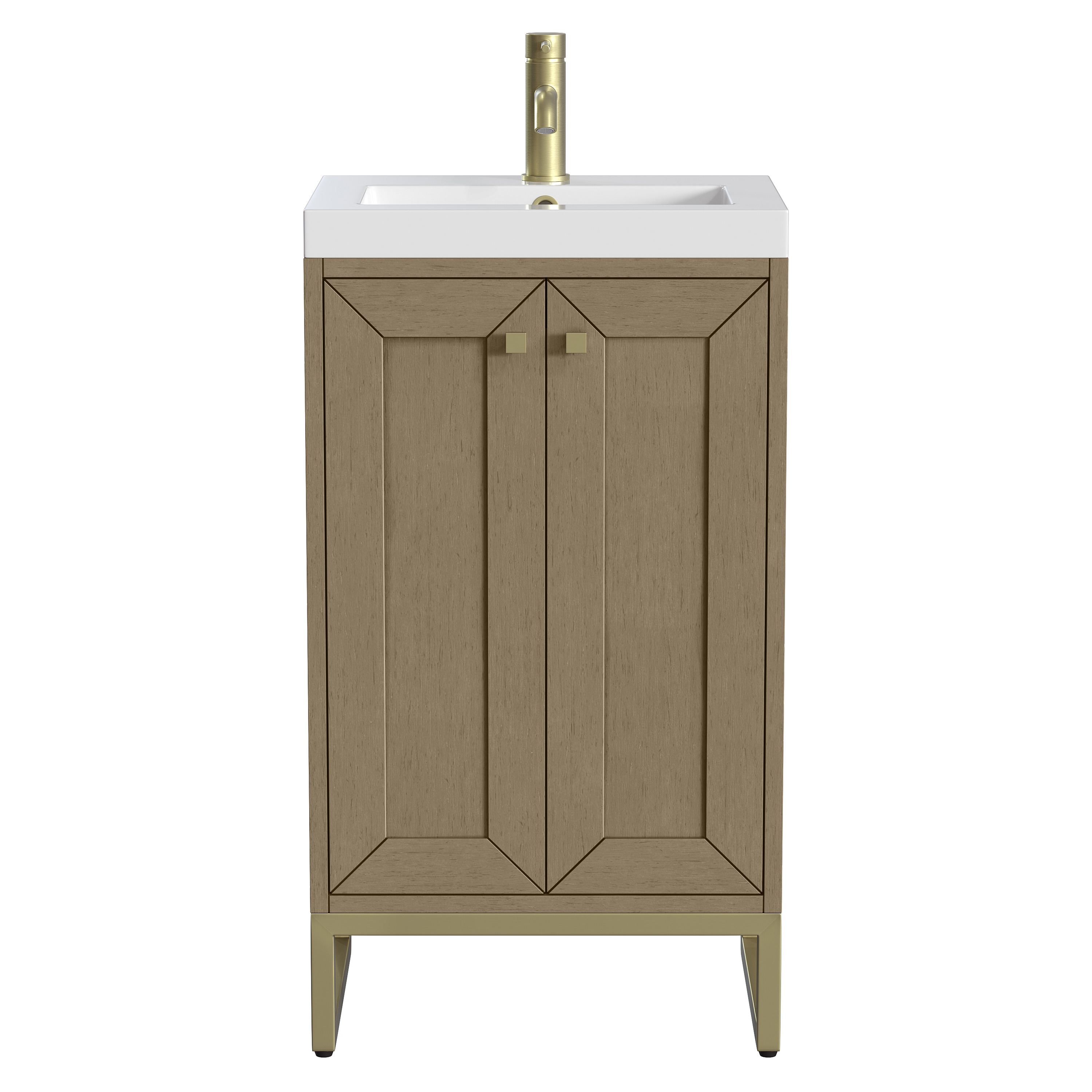 James Martin Vanities Chianti 20-in Walnut Whisper Single sink Bathroom ...