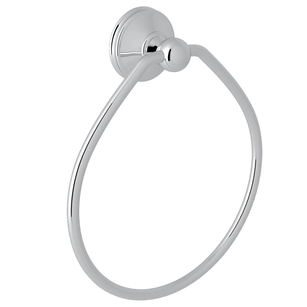 Rohl Georgian Era Towel Ring in Polished Chrome in the Towel Rings ...