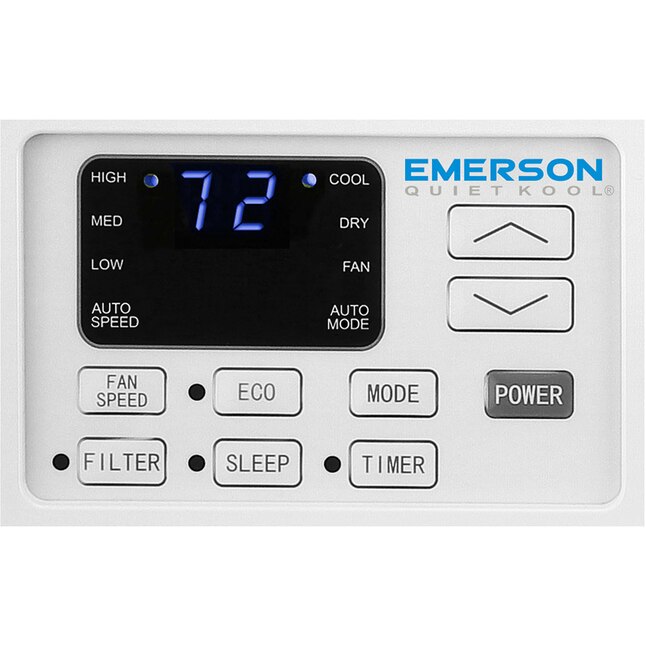 Emerson Quiet Kool 350-sq ft Window Air Conditioner (115-Volt; 8000-BTU ... Emerson Quiet Kool 350-sq ft Window Air Conditioner (115-Volt; 8000-BTU ...
