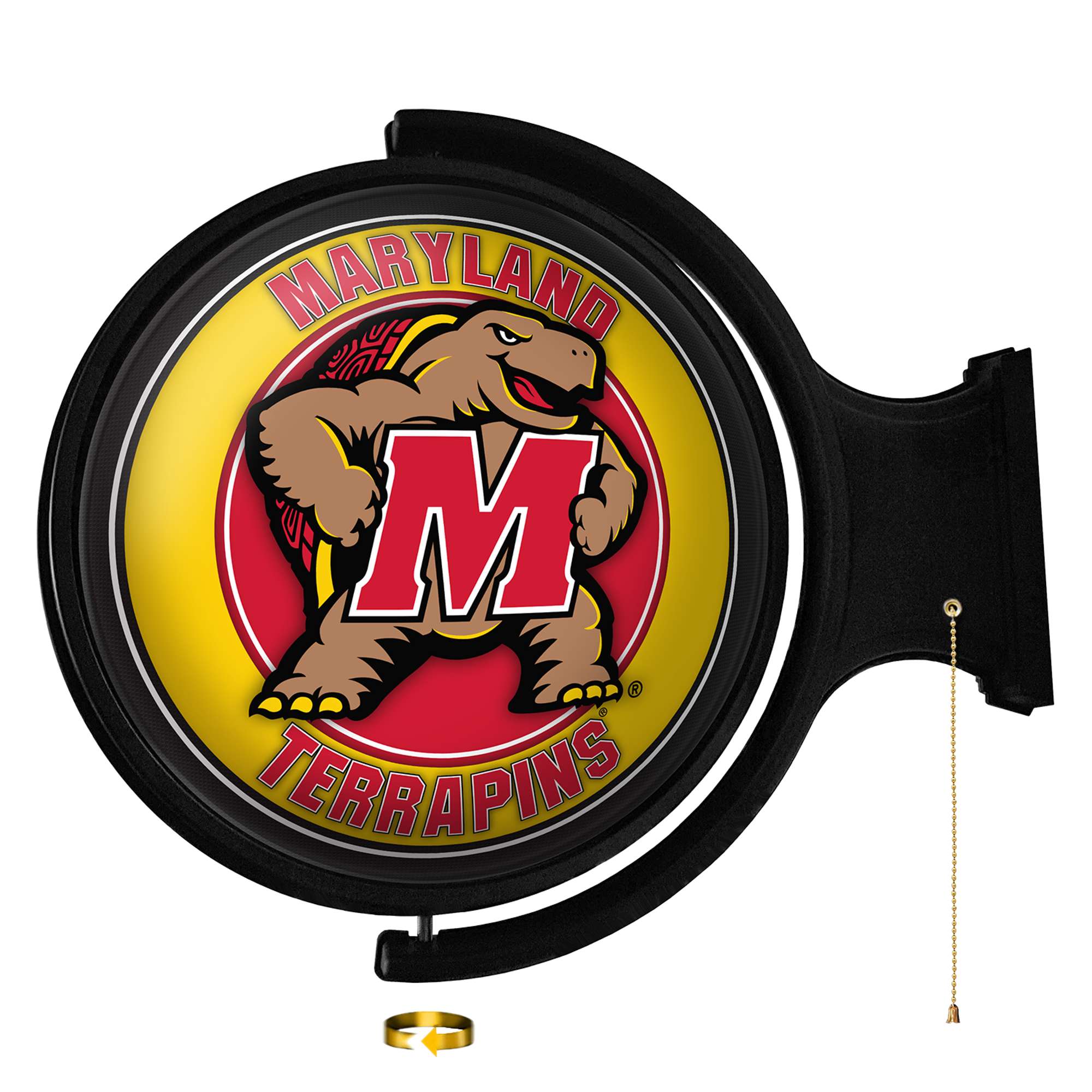 The Fan-Brand Maryland Terrapins Rotating Wall Lights 23-in Constant ...