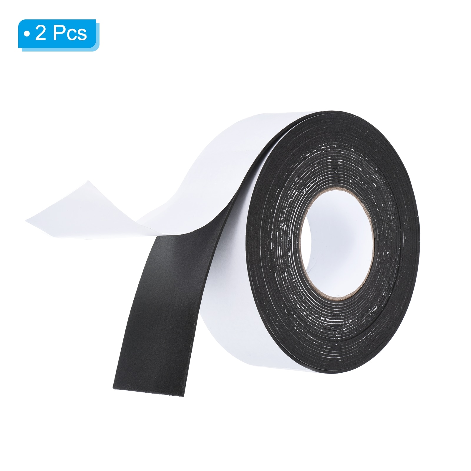 PATIKIL Weather Stripping Door Seal Strip 2 Roll EVA Foam Seal Tape ...