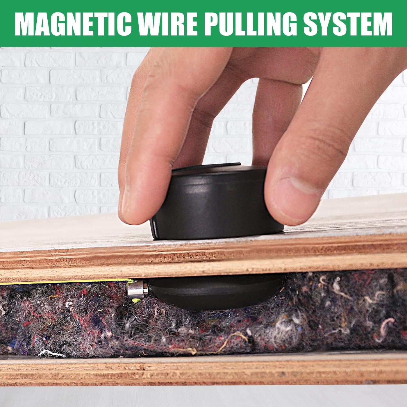 Misopily Magnetic Wire Puller Kit 1 Set Nylon Fish Tape Electrical ...