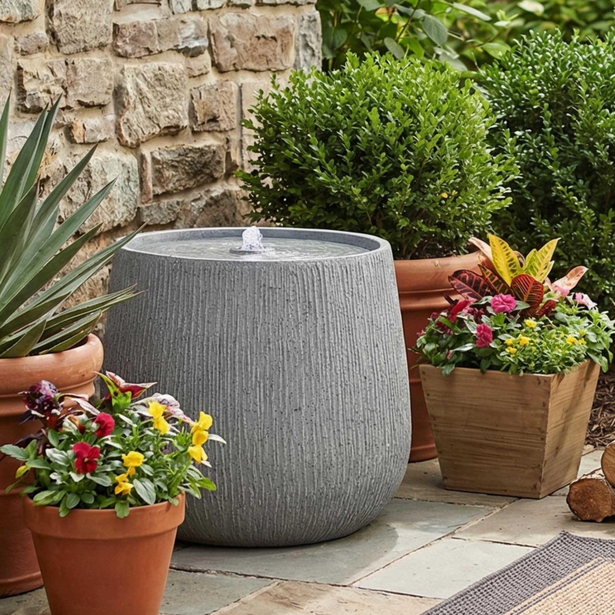 14.37-Inch-Wide Outdoor Fountains at Lowes.com