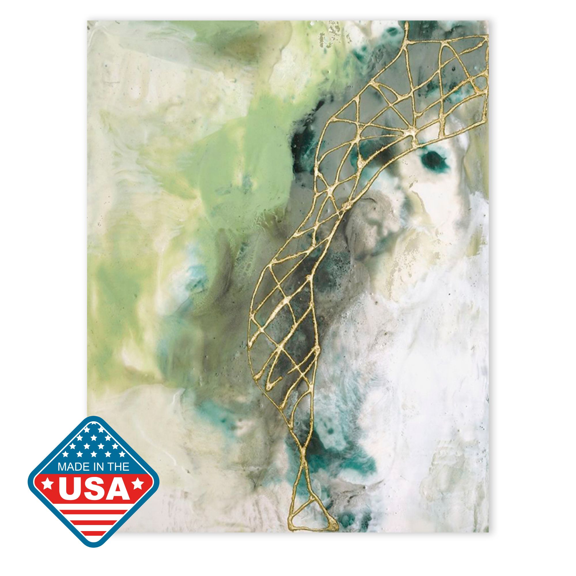 Somerset House Gold Illusion I Fine Art Giclee Print on Gallery Wrap ...