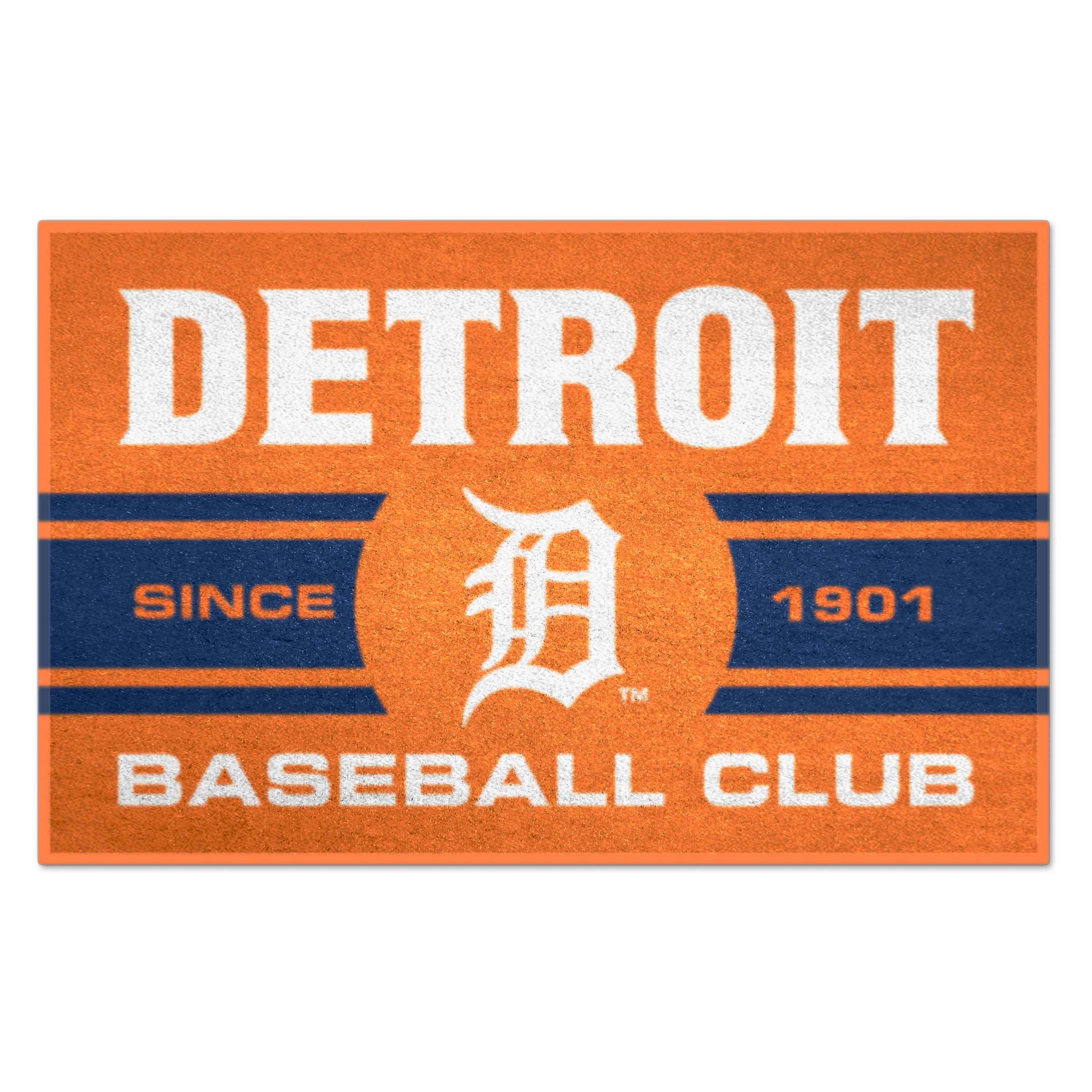 FANMATS MLB Uniform Starter Mat 2 X 3 (ft) Orange Indoor Throw Rug ...