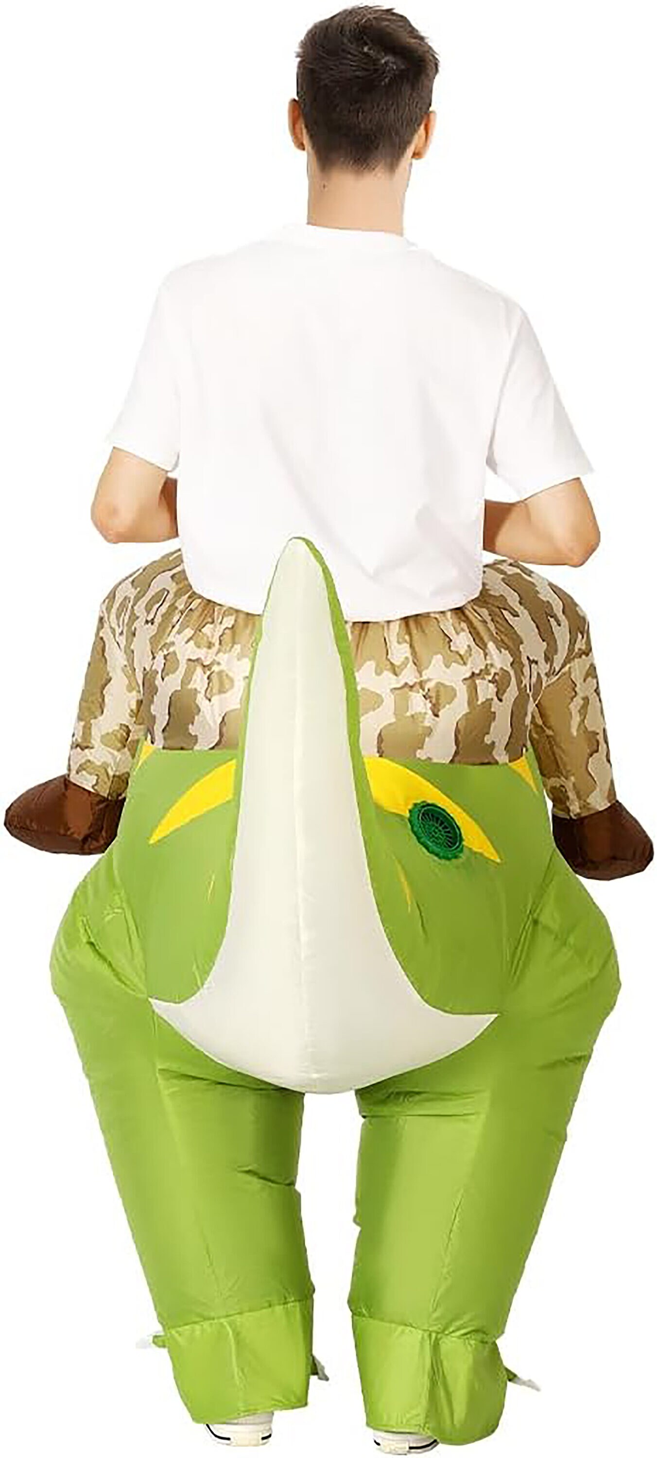 GOOSH GOOSH 63 inch Inflatable Dinosaur Costume for Adult Halloween ...