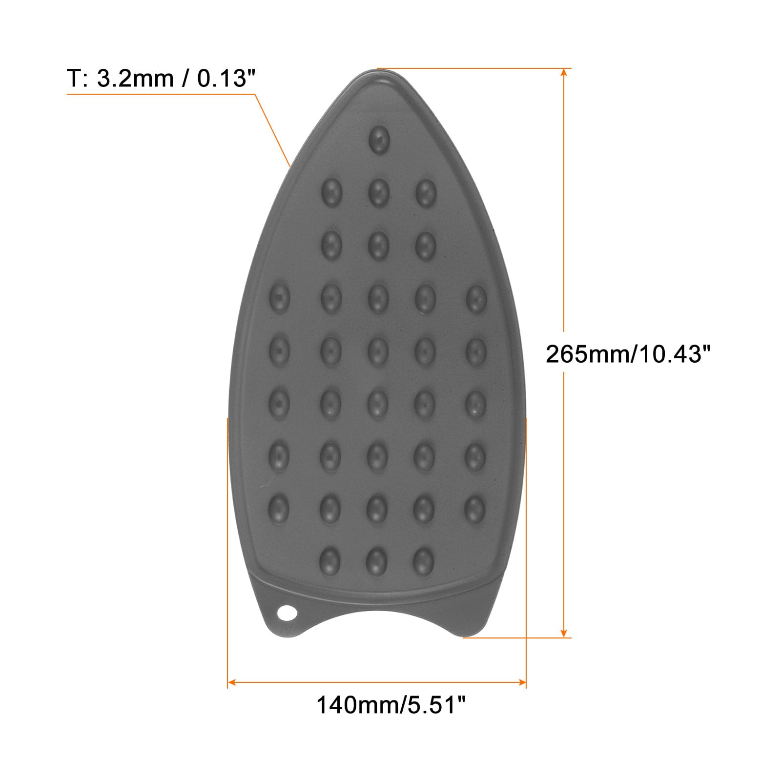 Harfington Silicone Iron Rest Pad Multipurpose Iron Hot Resistant Mat ...