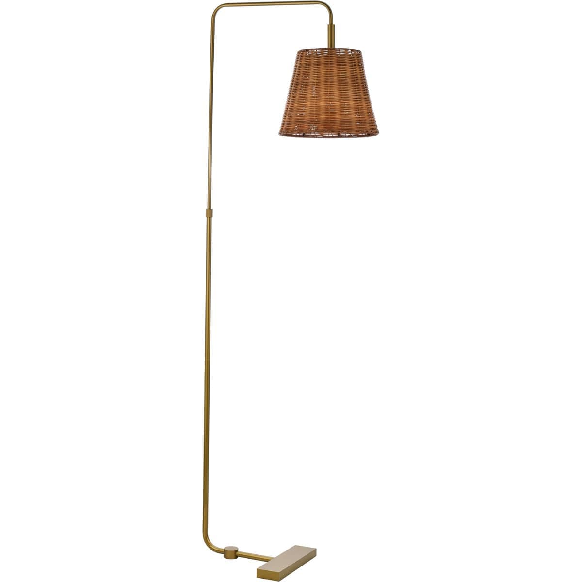 Elegant Lighting Living District LD5102FL24BR Flos 74 inch 6000 watt ...