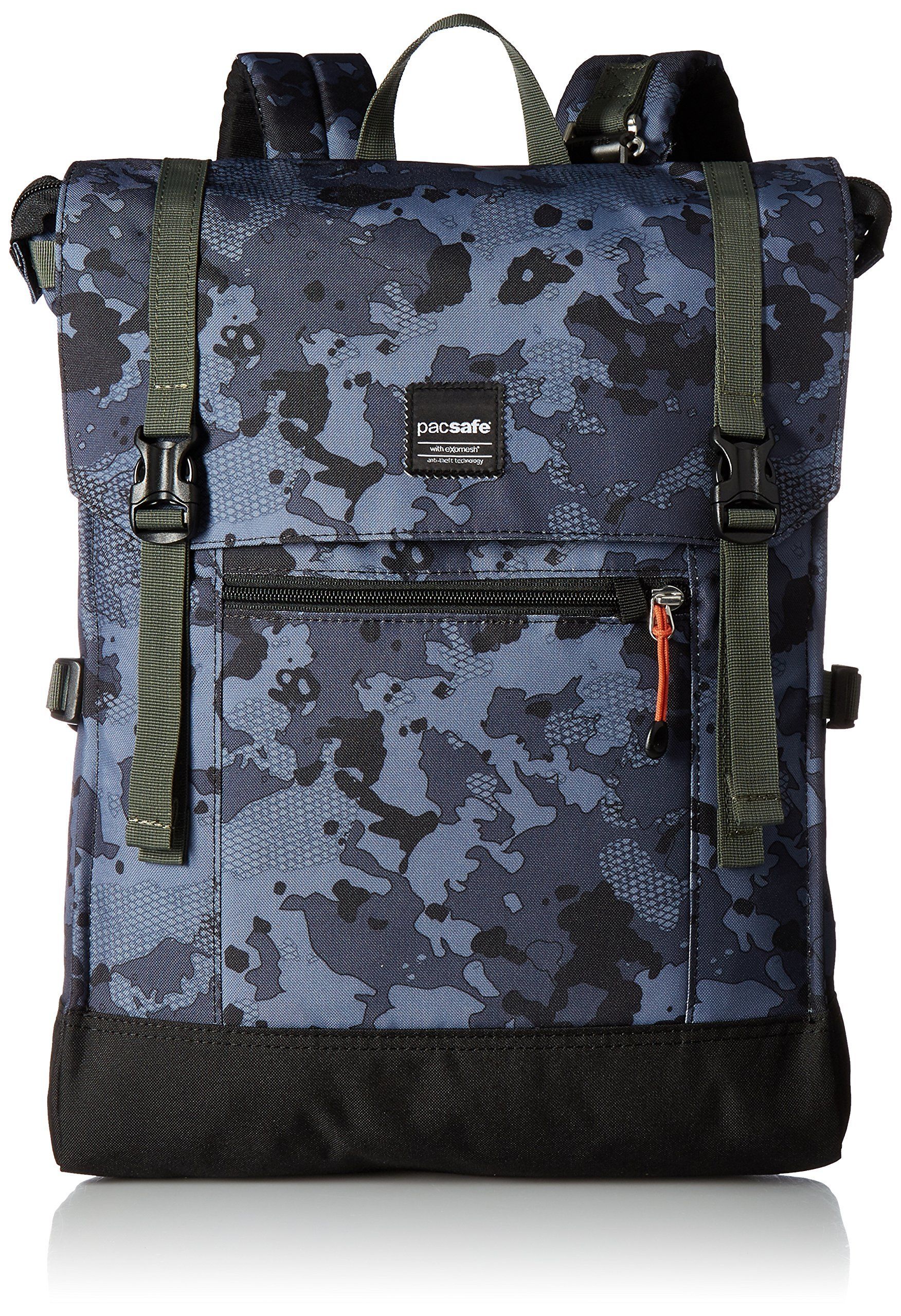 Pacsafe Slingsafe Lx450 Anti Theft 14L Backpack Grey Camo in the Bags ...