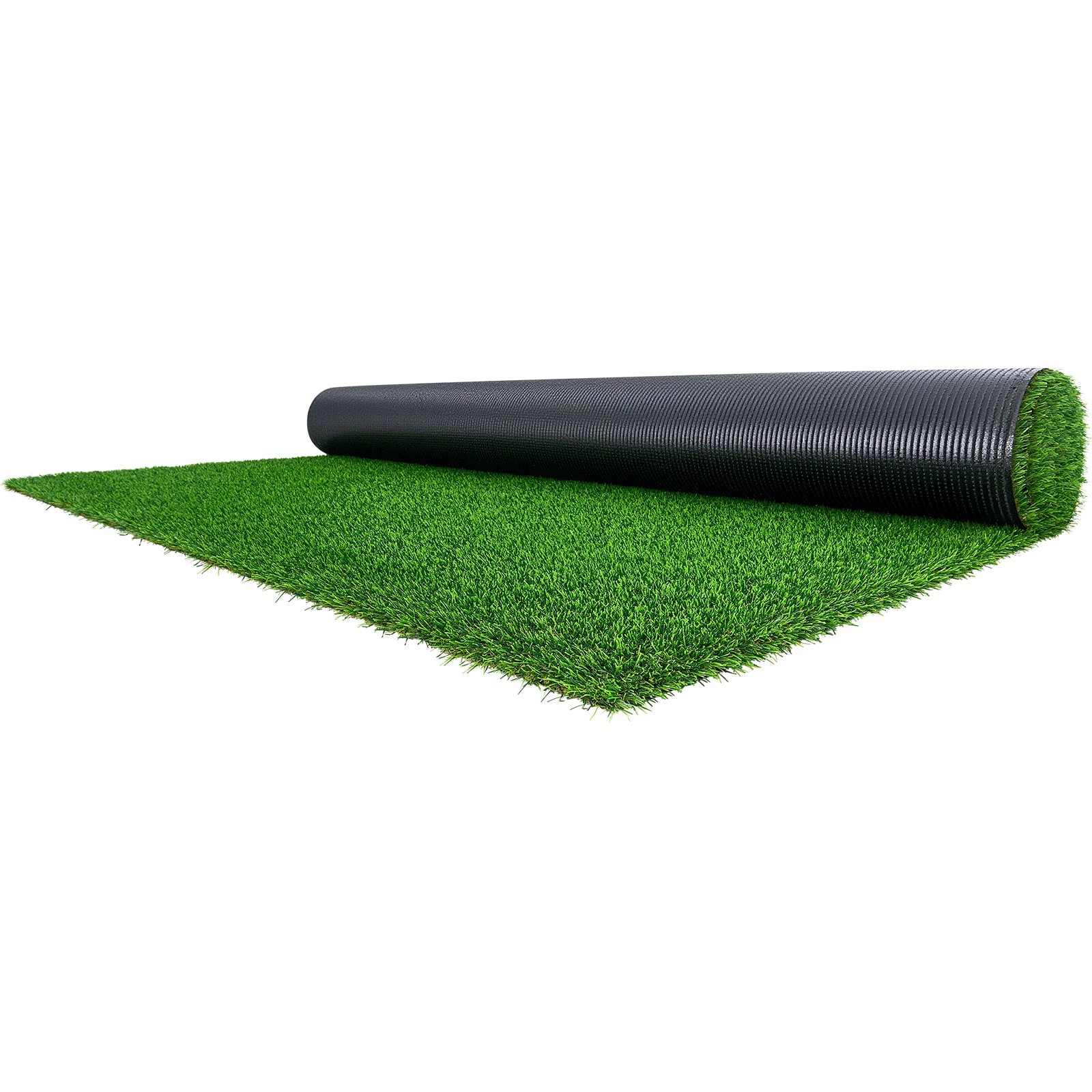 VEVOR Artificial Grass 15 x 7 ft Fake Grass Turf Rug 1.38 in Pile ...
