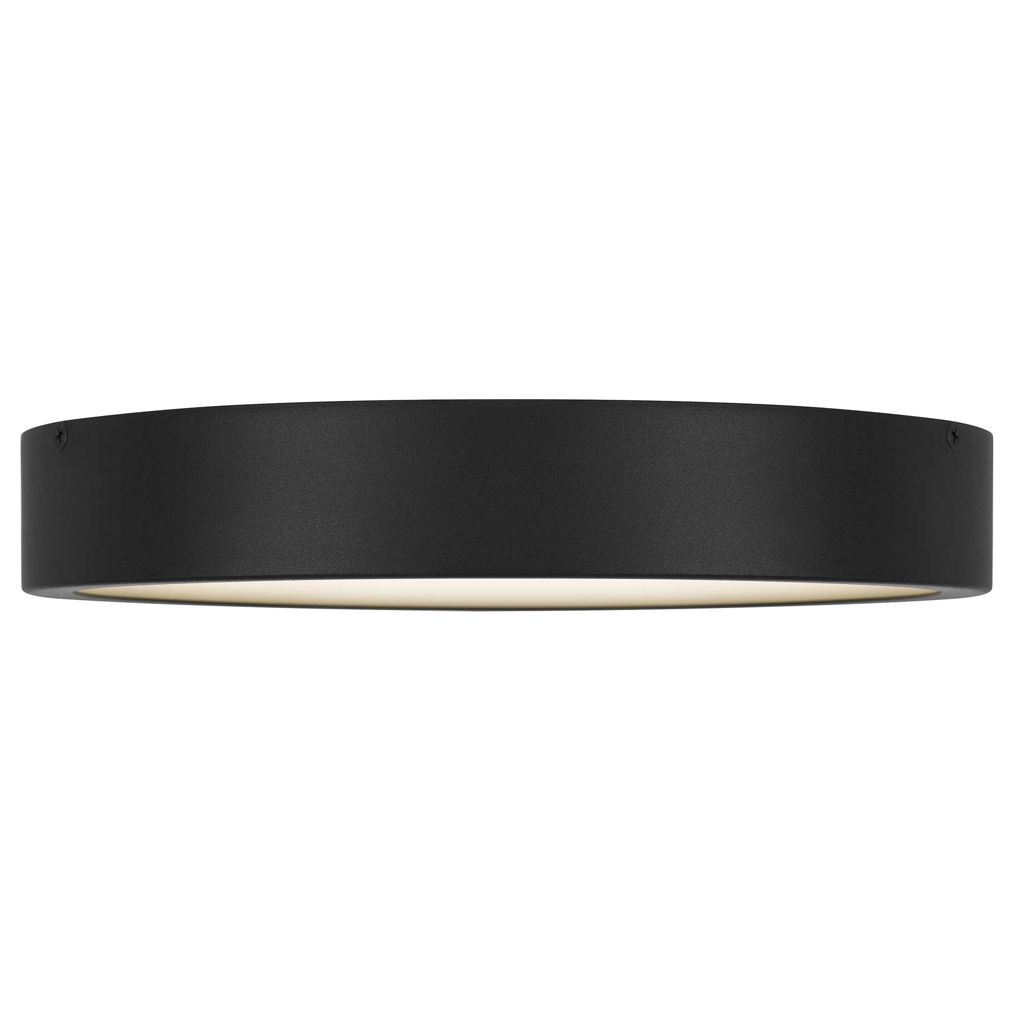 LUXEYARD 11 inch Black LED Flush Mount in the Wall Pack Lights ...