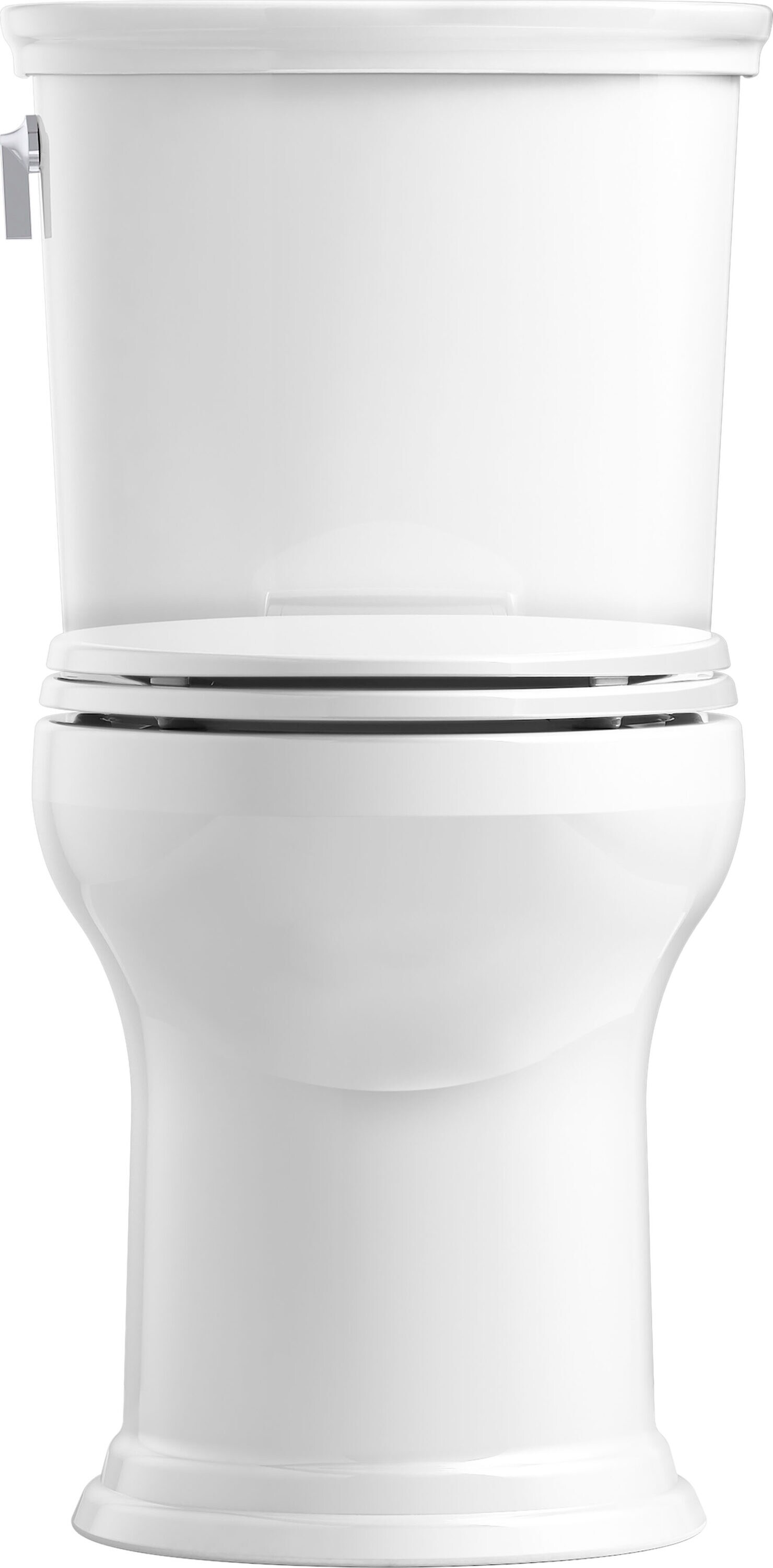 KOHLER Battan The Complete Solution White Elongated Chair Height Soft ...