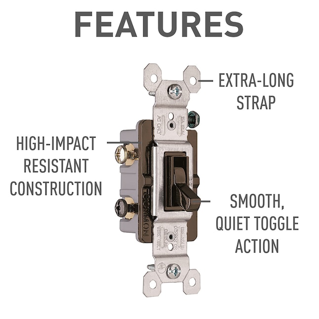 Pass & Seymour/Legrand 15-amp 3-way Night Light Toggle Light Switch ... Pass & Seymour/Legrand 15-amp 3-way Night Light Toggle Light Switch ...
