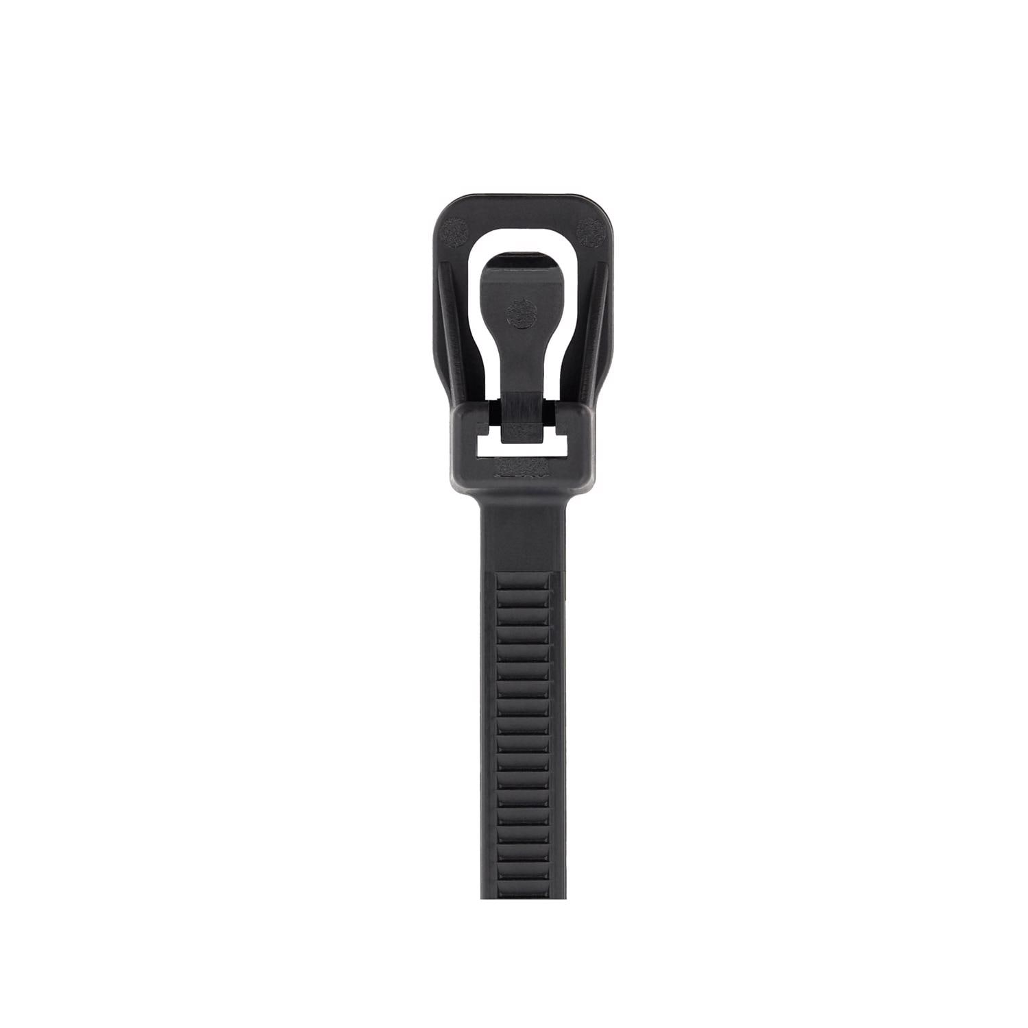 RETYZ EveryTie 8 in. L Black Cable Tie 20 pk in the Cable Zip Ties ...