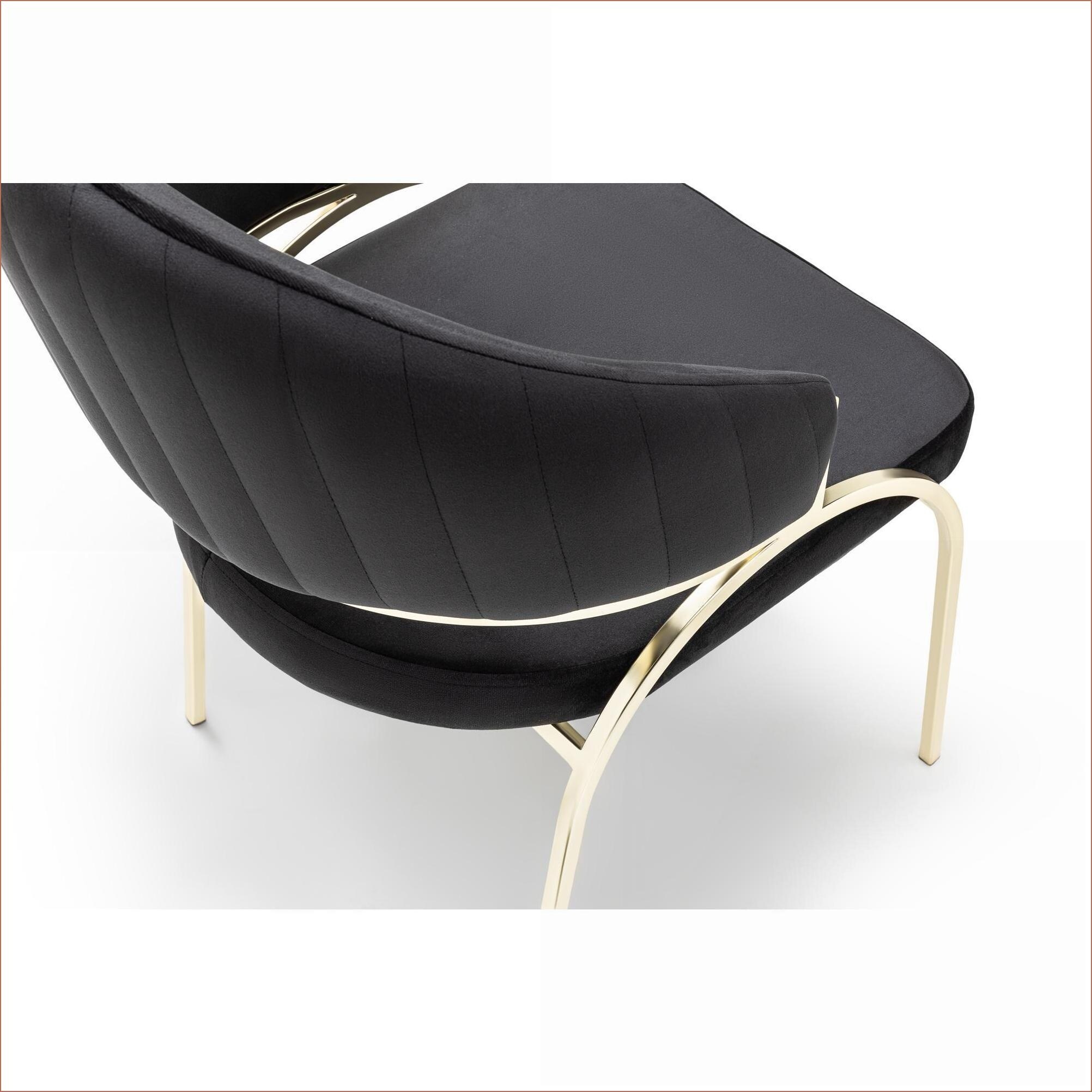 Watnature Modern Contemporary Ruby Red Accent Chair Black Upholstered ...