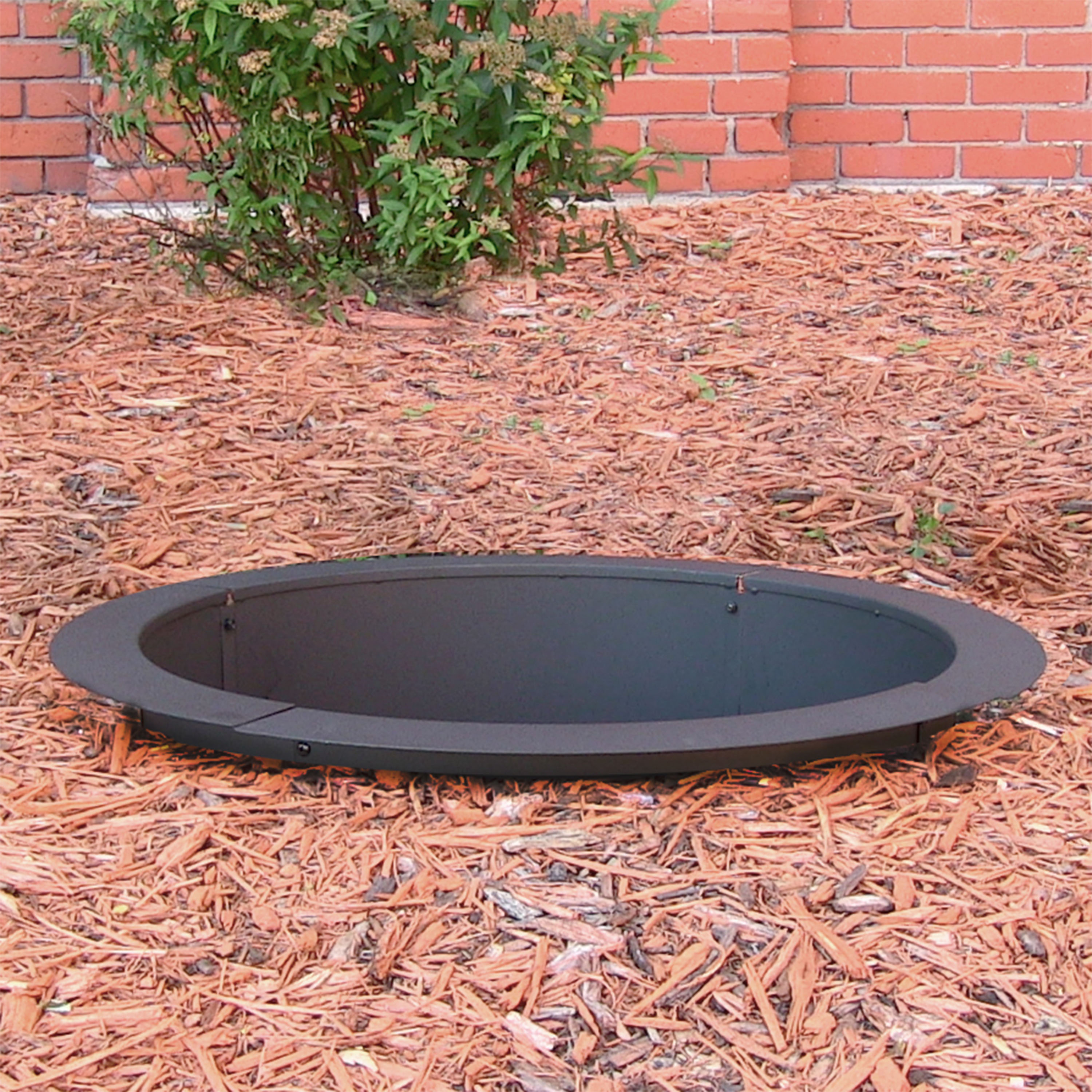 Sunnydaze Decor 39-Inch Outdoor Fire Ring Insert for Cozy Bonfires ...