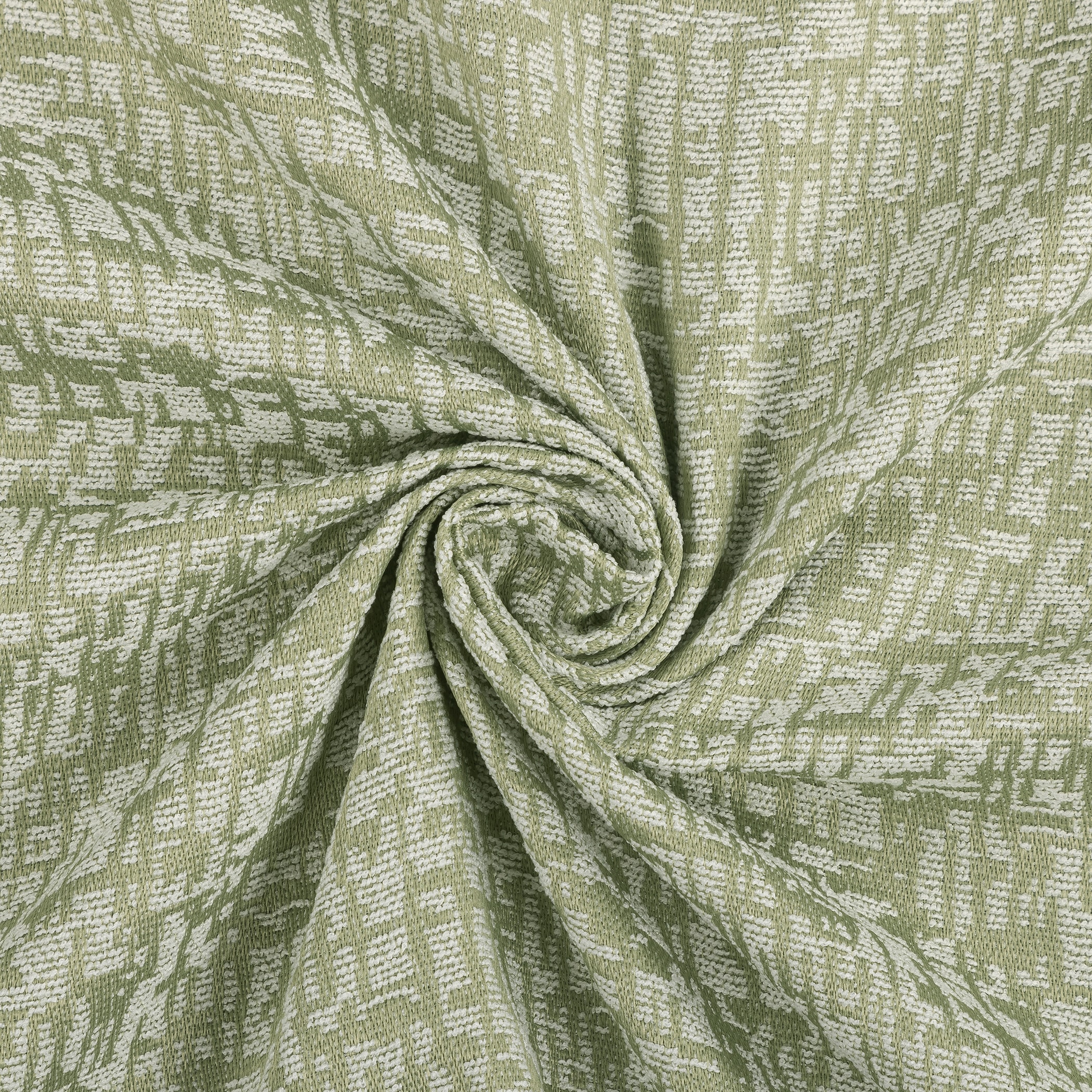 Sun Zero 84-in Sage Green Abstract Blackout Standard lined Grommet ...