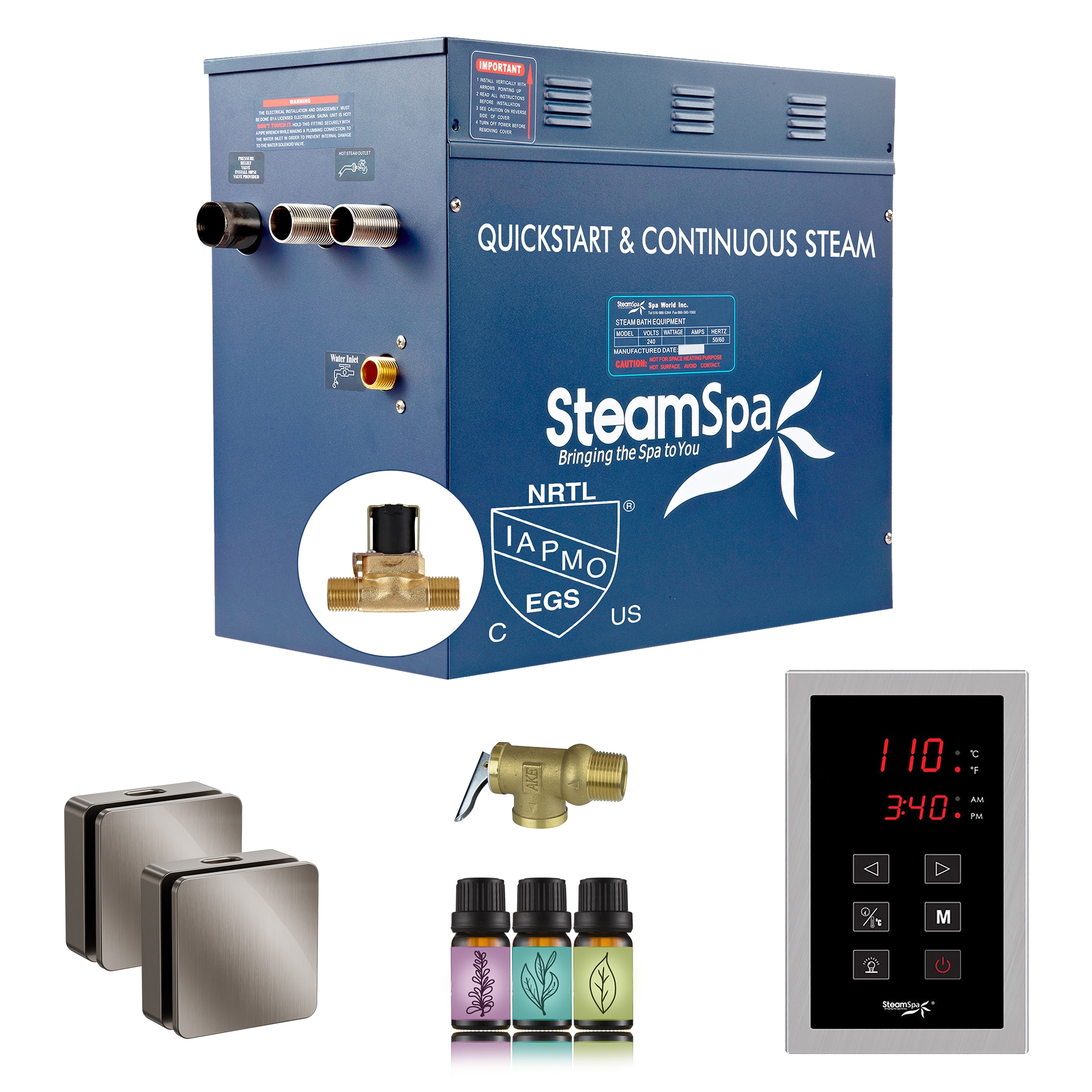 Brushed Steam Showers at Lowes.com