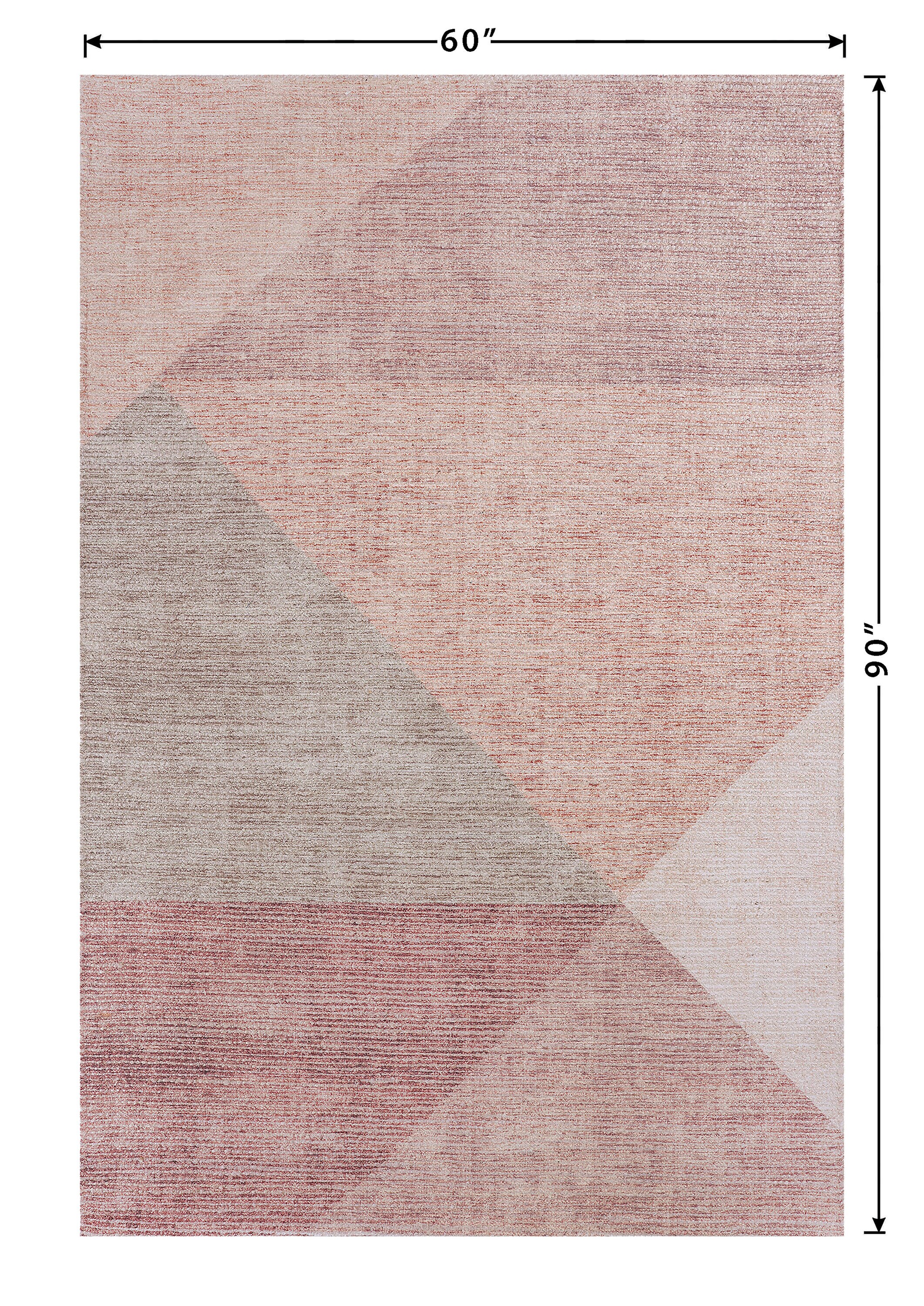 Origin 21 Retro Radiance 5 x 8 (ft) Loomed Hillside Multi Rectangular ...