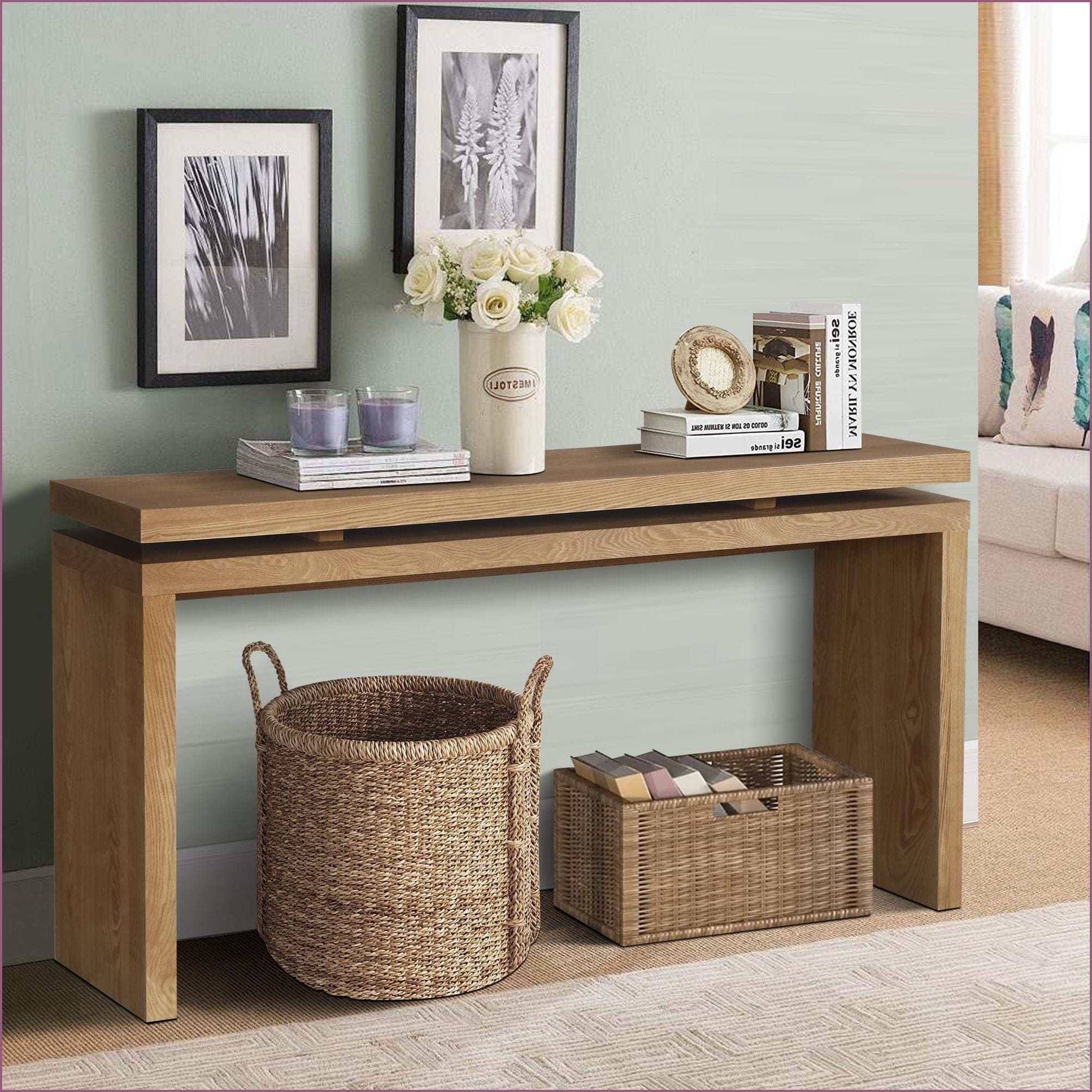 Watnature Antique Brown Farmhouse Coffee Table 60'' Space Saving Solid ...