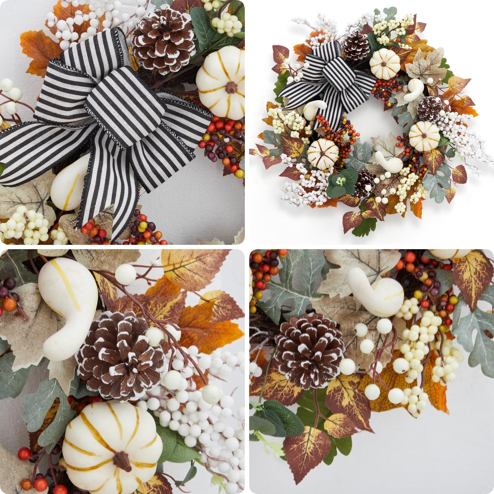 GMC fall decorations for home fall wreaths for front door pumpkin decor ...