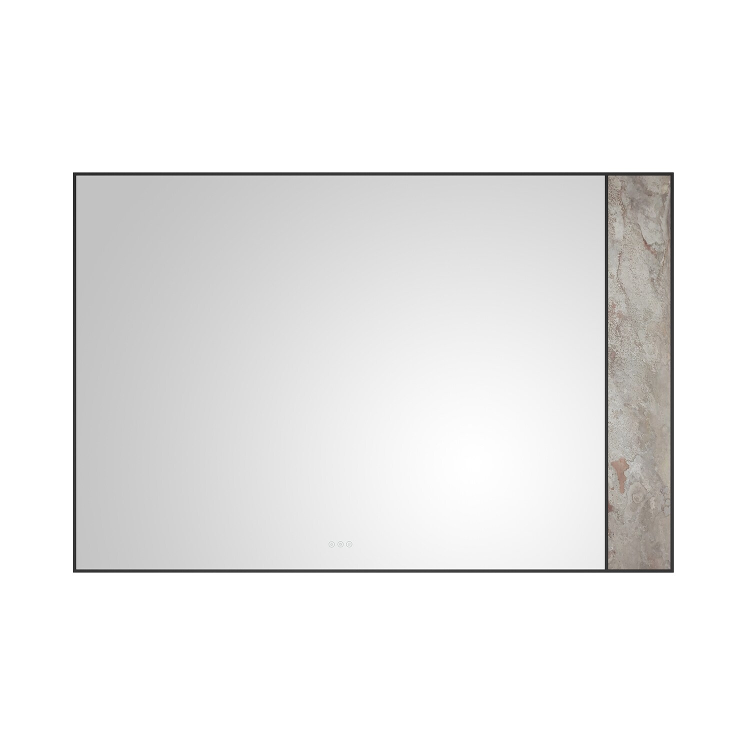 waterpar 84-in x 40-in Bathroom Vanity Mirror (Silver) in the Bathroom ...
