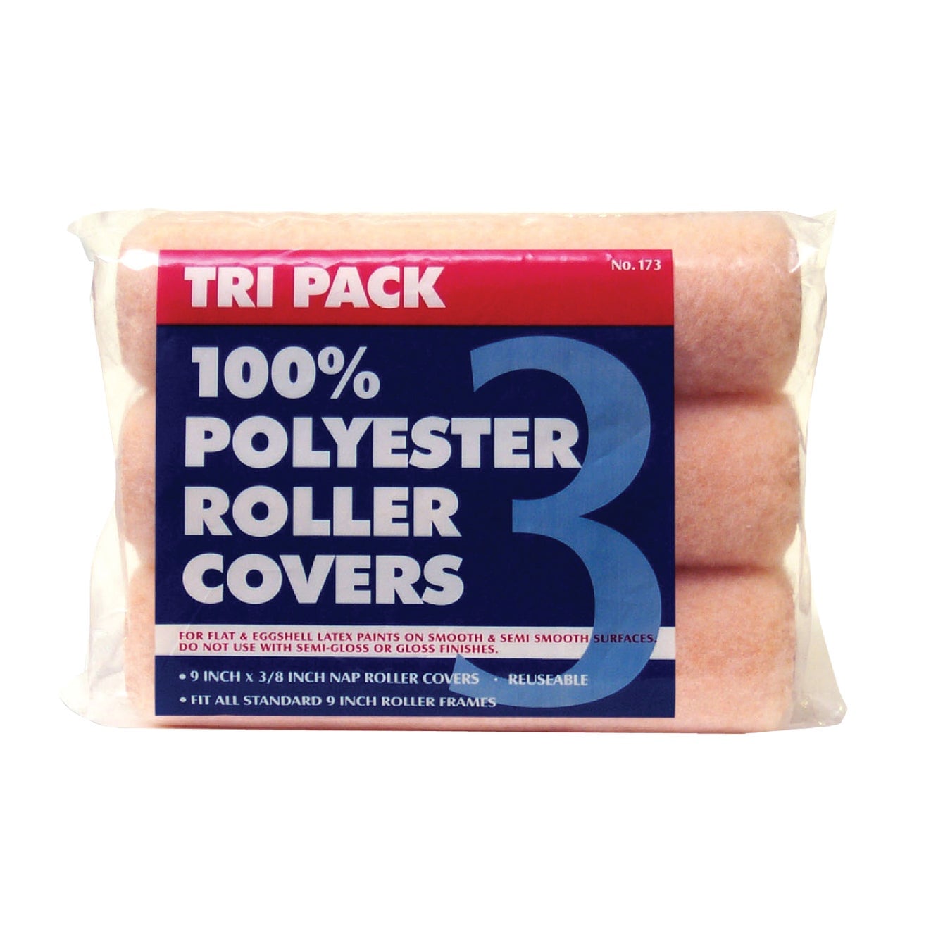 natural floors PREMIER PAINT ROLLER 9 x 3/8 Roller Covers 3-Pack (Model ...