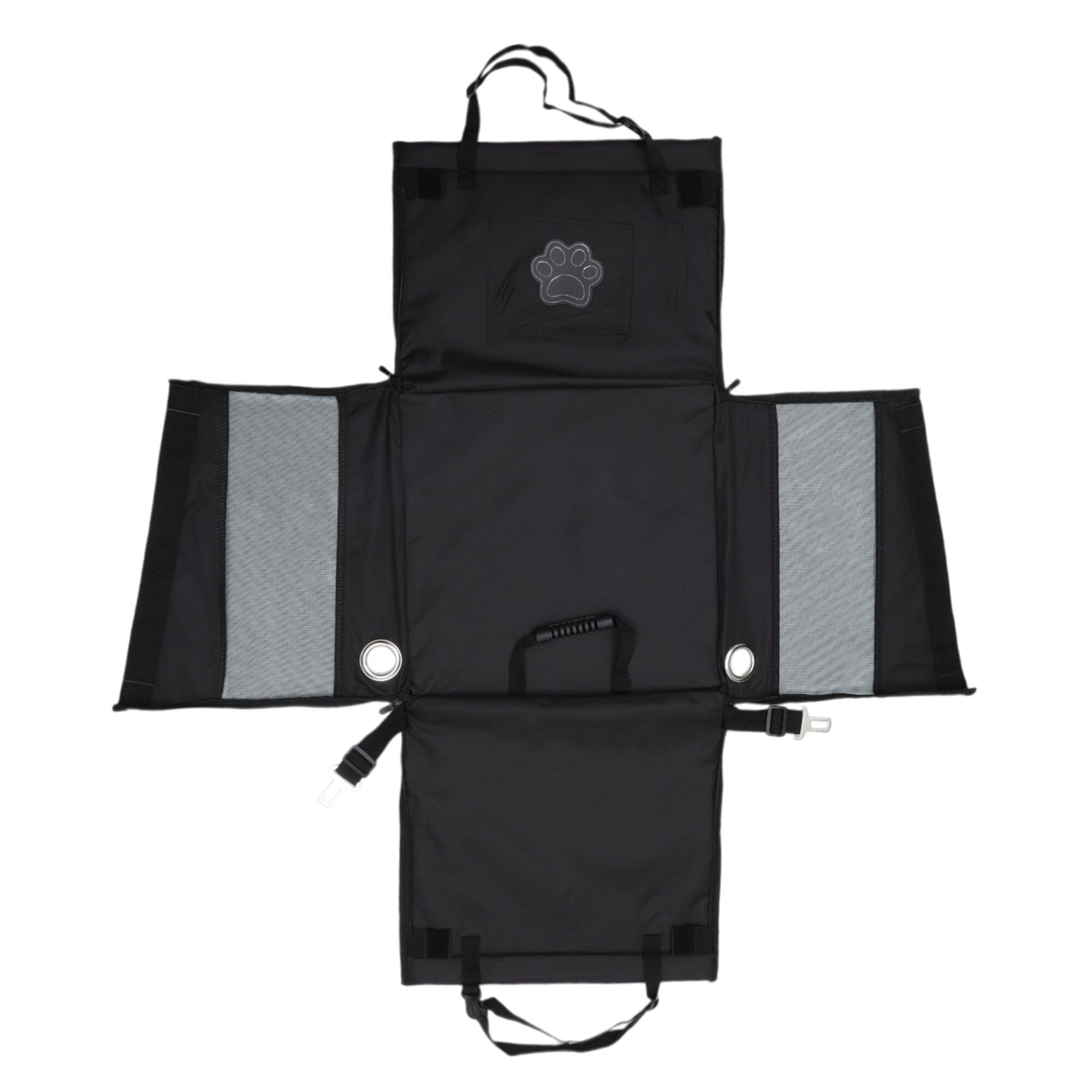 Unique Bargains Durable Car Seat Cover for Pet Fold Breathable Mesh ...