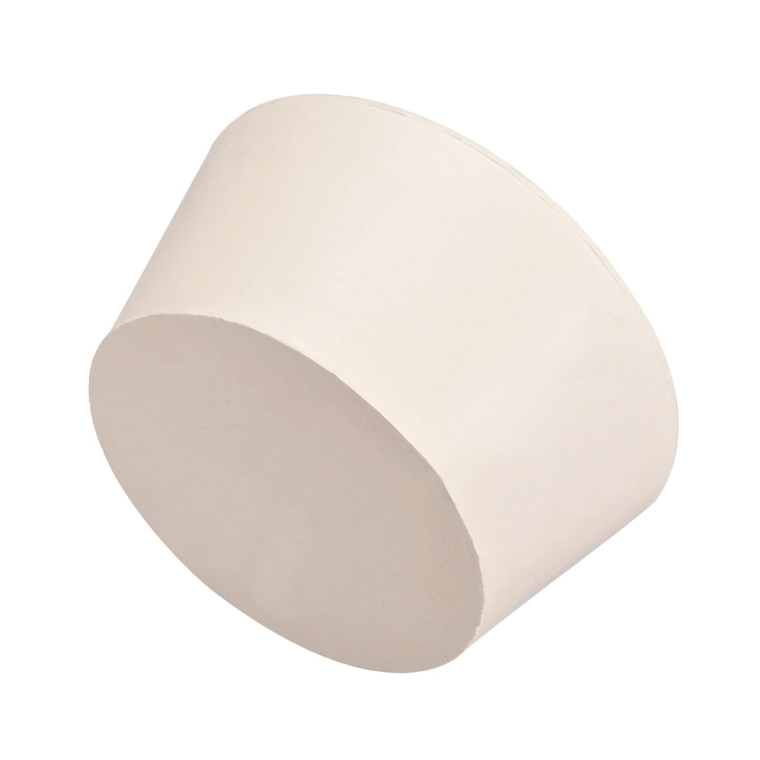 Unique Bargains White Tapered Shaped Solid Rubber Stopper for Lab Tube ...