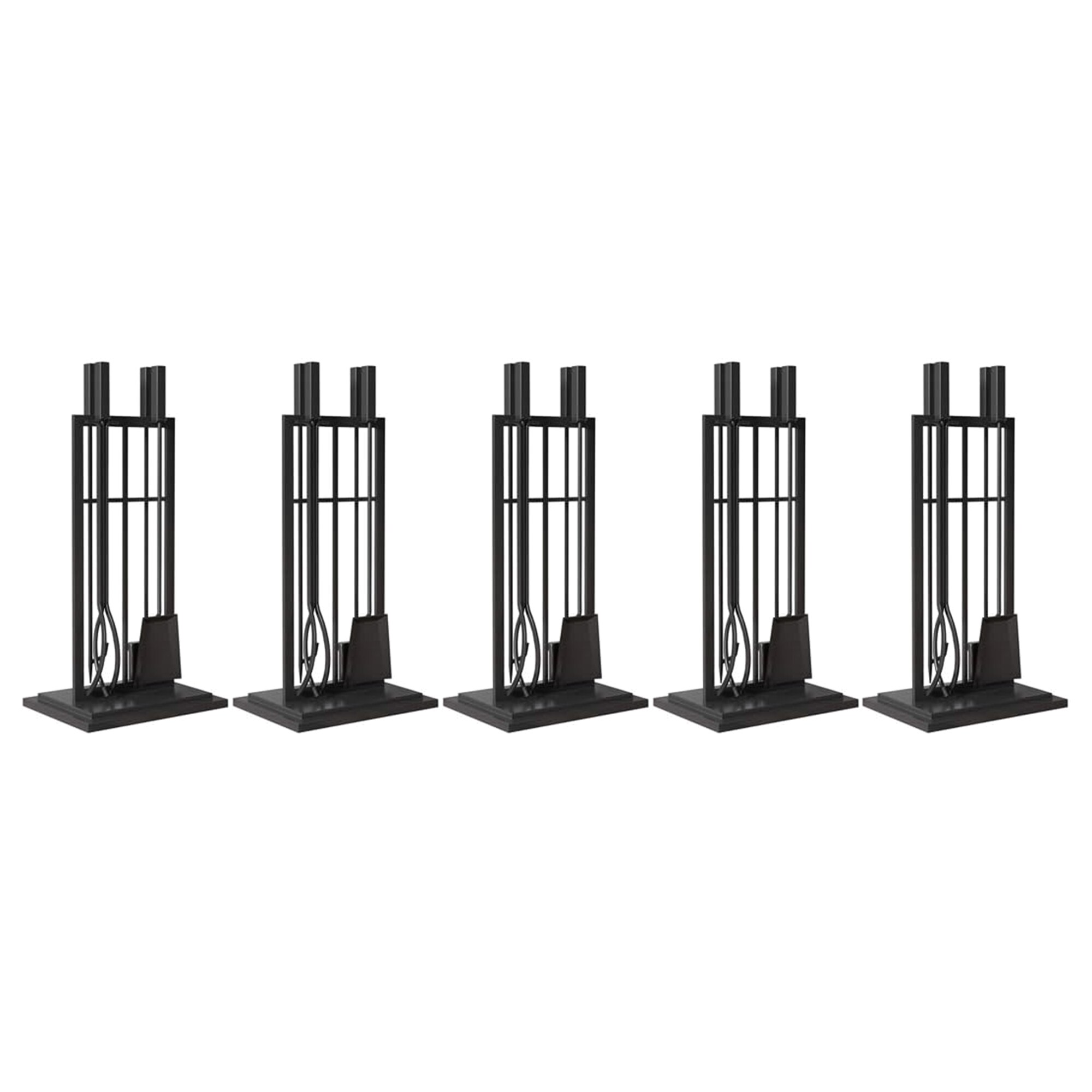 Panacea Products Panacea Open Hearth Fireplace Tool Set w/Brush Shovel ...