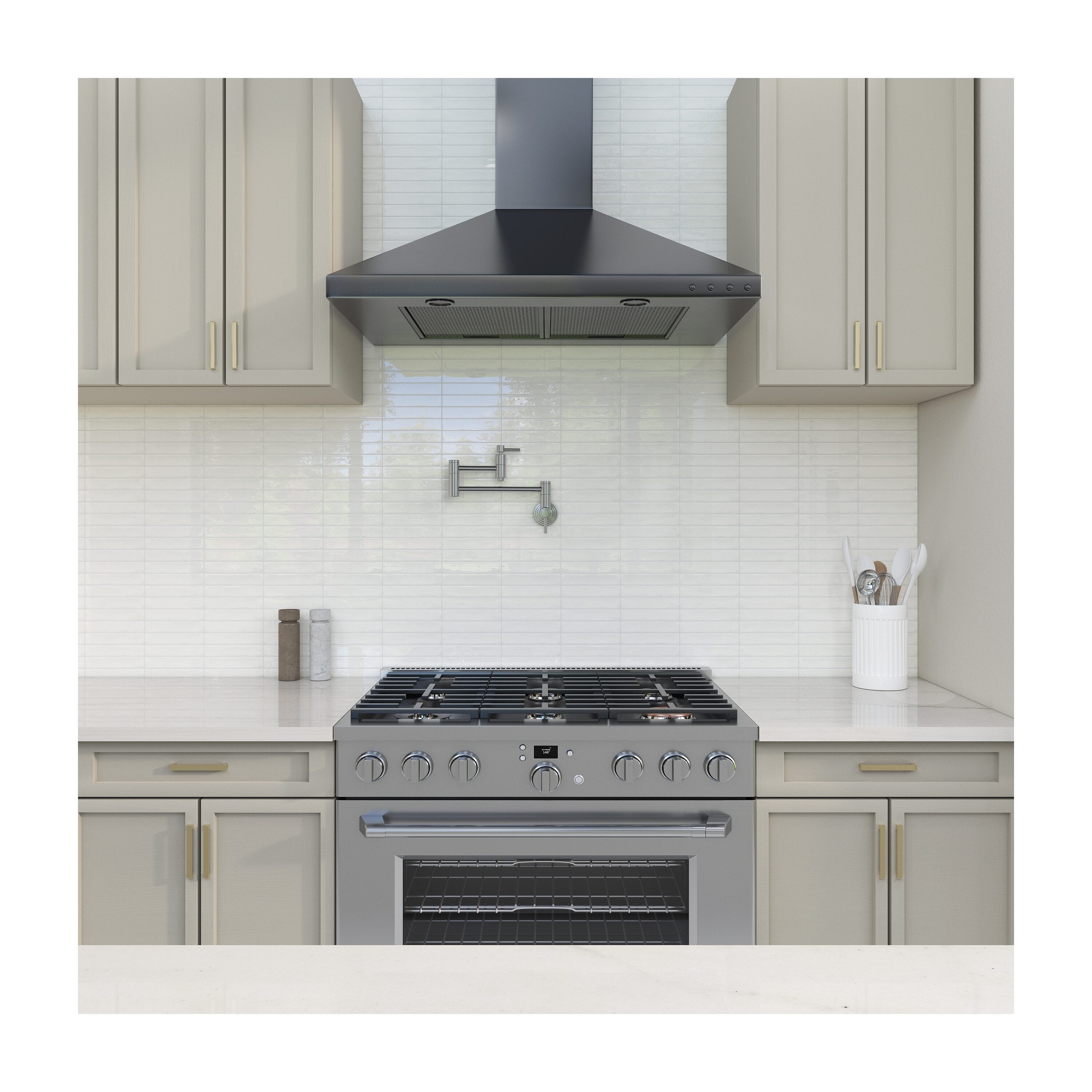 Daltile Artcrafted Coconut 10-in x 12-in Glossy Ceramic Mosaic Wall ...