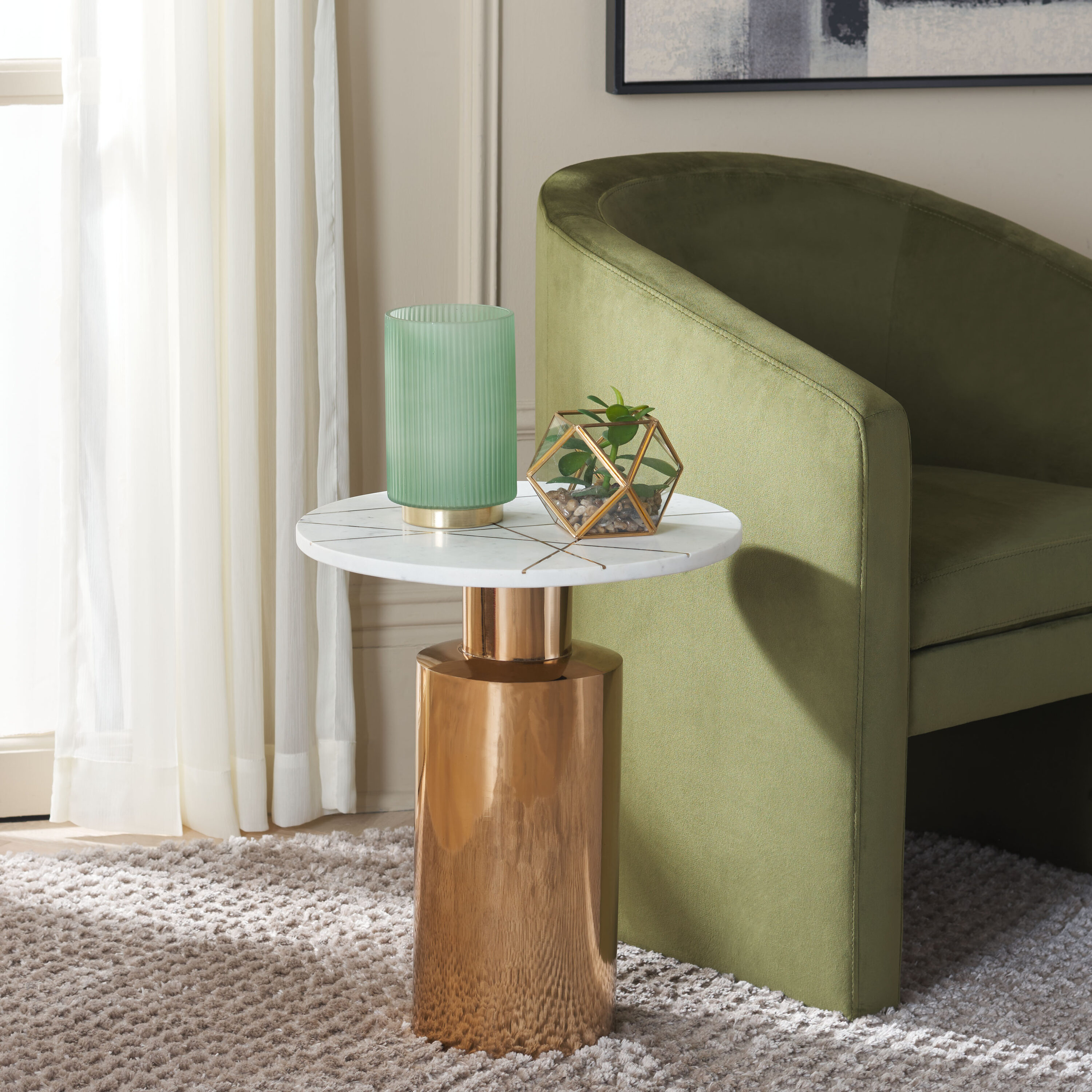 Safavieh Modern Lacquer Accent Table Set in the Accent Table Sets department at Lowes.com
