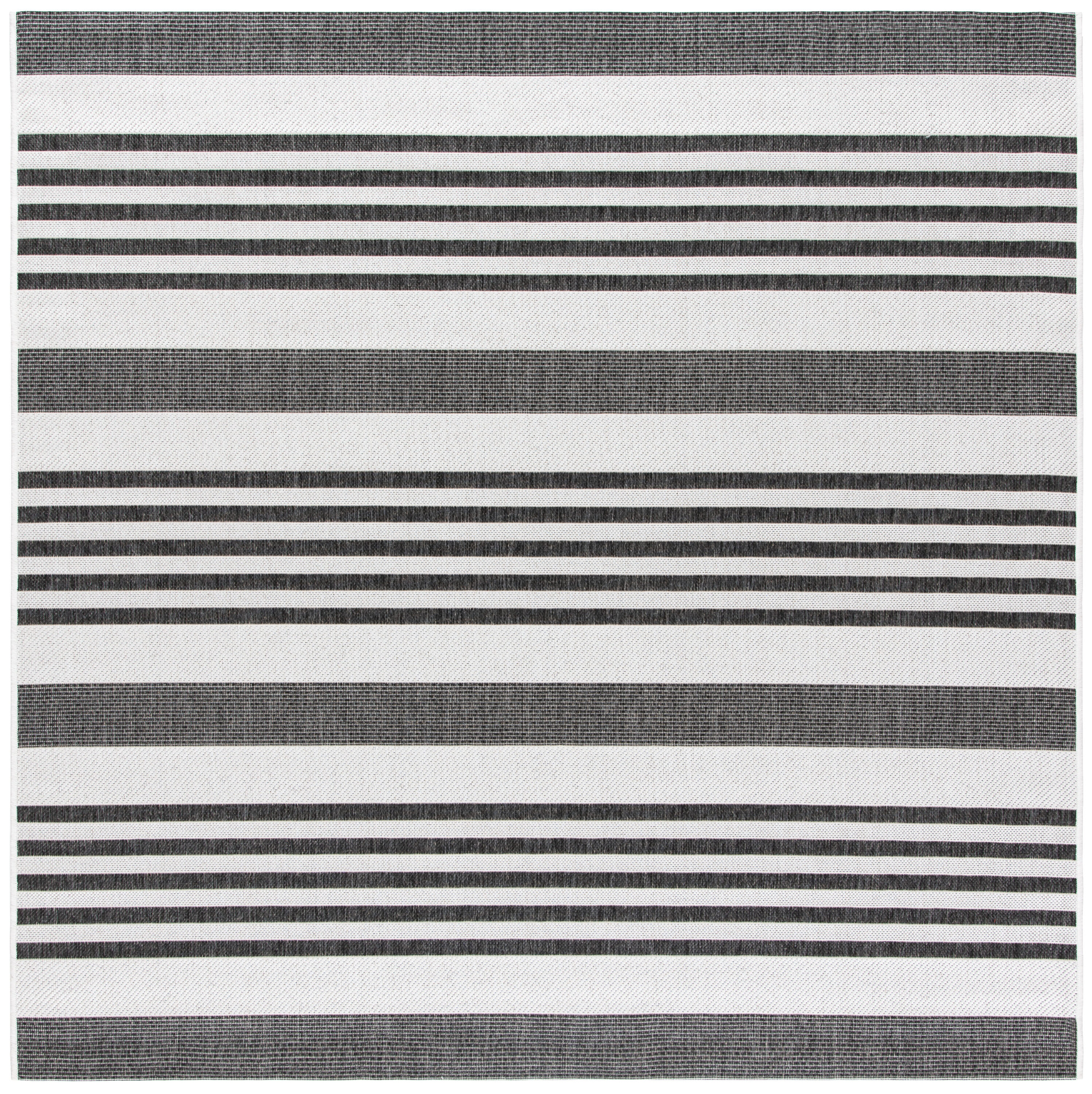Safavieh Beach House 222F Light Grey Charcoal 6ft-7in x 6ft-7in Square ...