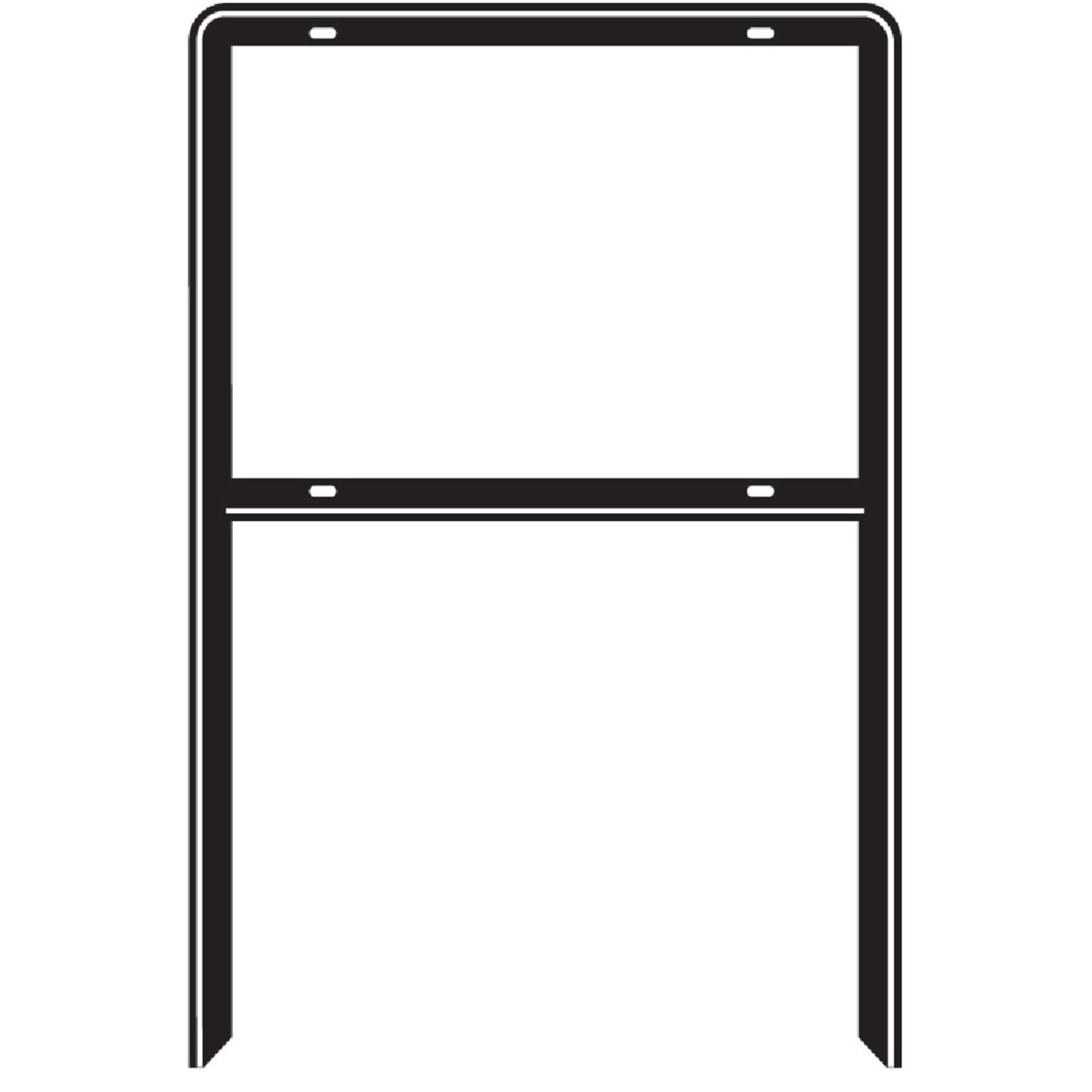 Hy-Ko Products Hy-Ko Heavy-Duty Steel Sign Frame 41 in H x 25.5 in W in ...