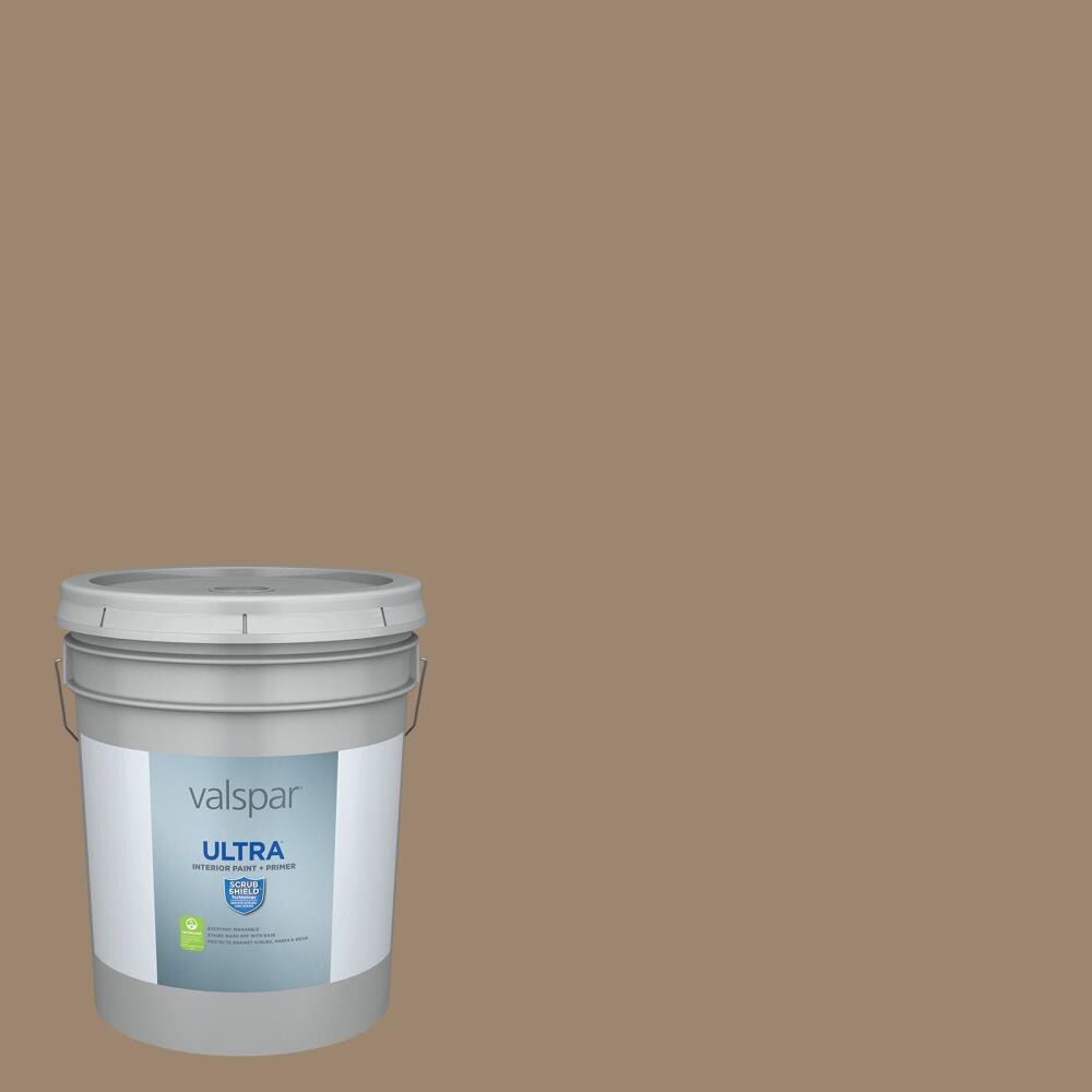 Valspar Ultra Semi-gloss Universal Umber 3003-9b Latex Interior Paint ...