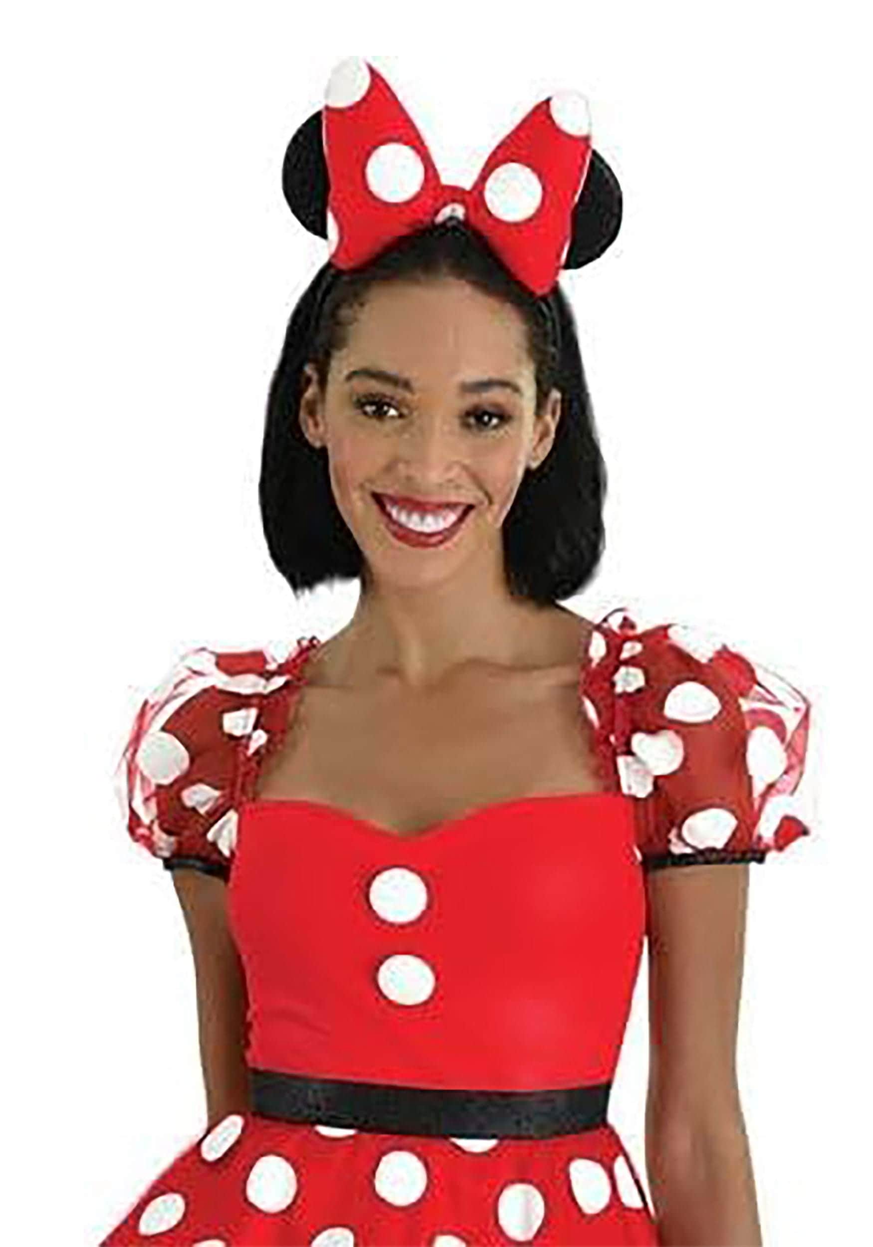 Amscan Minnie Mouse Polka Dot Costume for Women Disney Costumes Medium ...