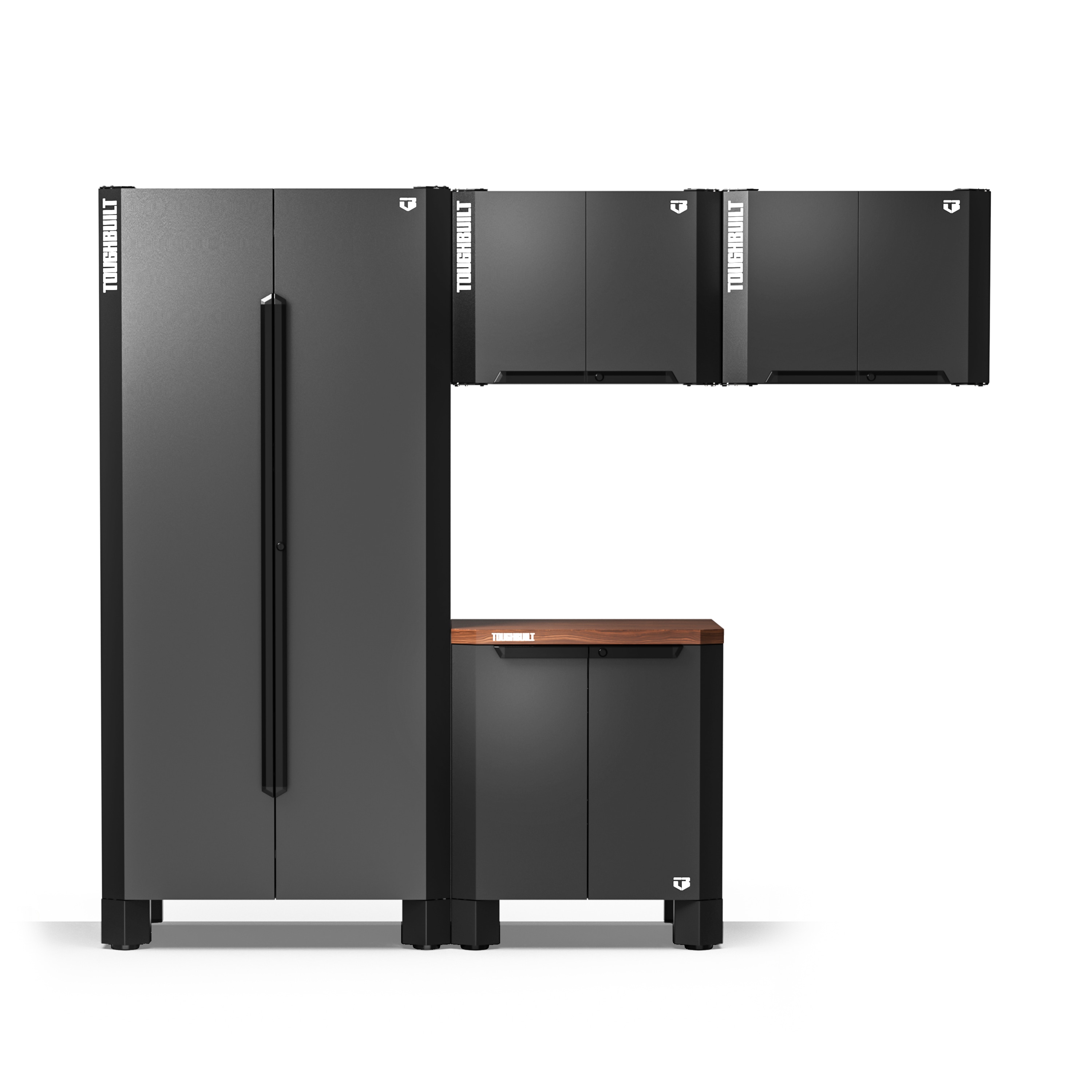 Shop TOUGHBUILT TOUGHBUILT 4-PC GARAGE CABINET SET at Lowes.com