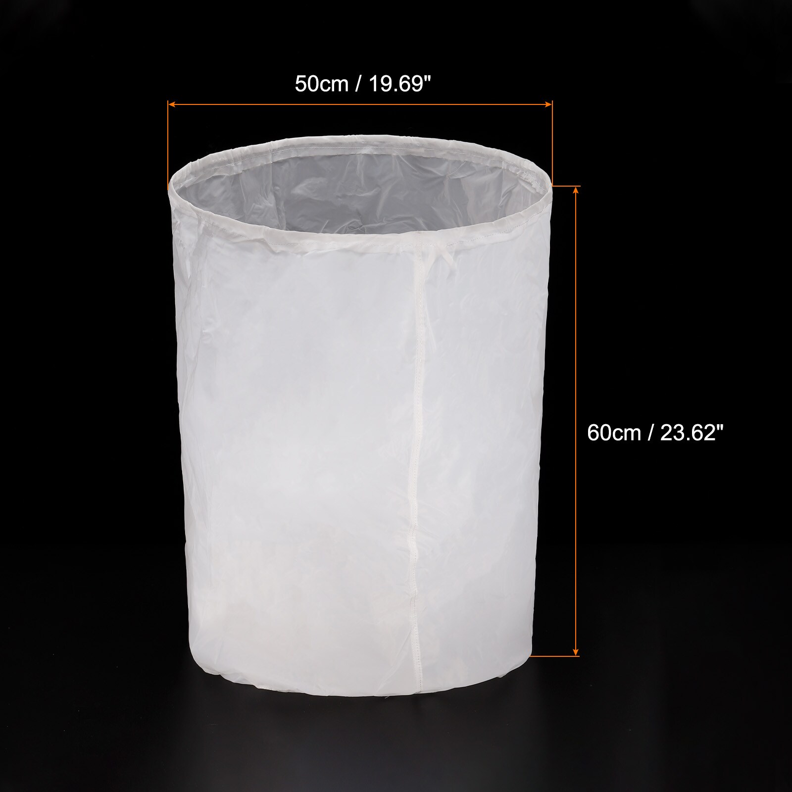 Unique Bargains 25.8 Micron Paint Filter Bag Nylon Strainer for ...