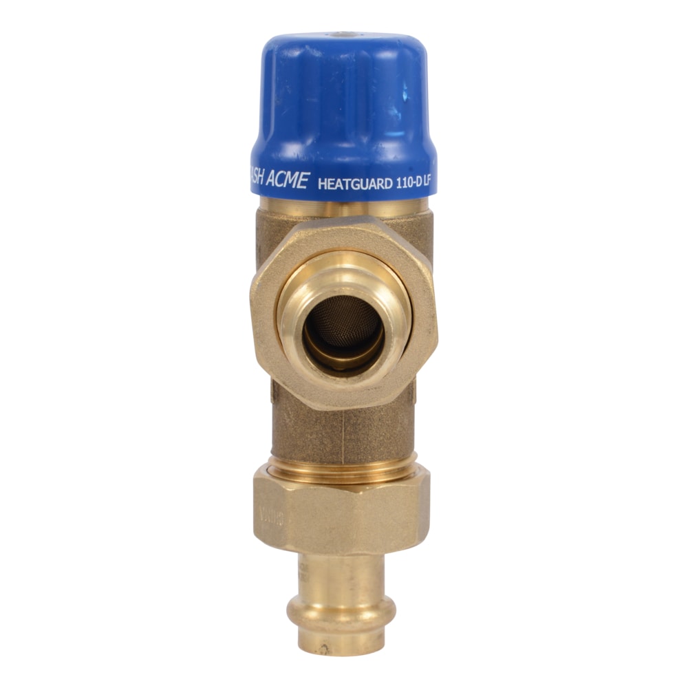 Cash Acme HG110D 1/2-in ID Press x 1/2-in OD Press Brass Thermostatic ...
