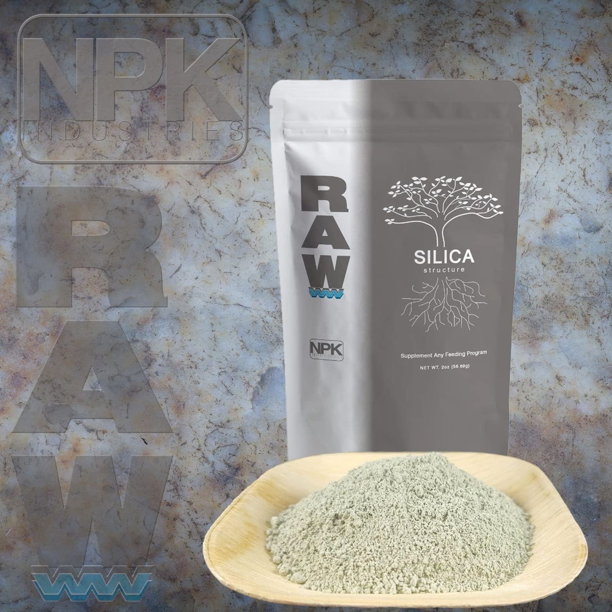 RAW Silica Structure Water Soluble Fertilizer for Stem and Cell Wall ...