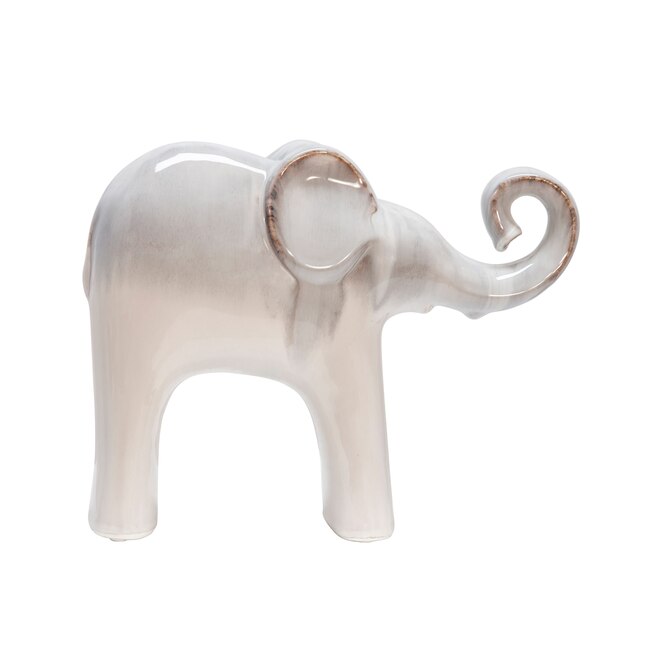 Sagebrook Home Silver Ceramic Modern Figurine in the Decorative ... Sagebrook Home Silver Ceramic Modern Figurine in the Decorative ...