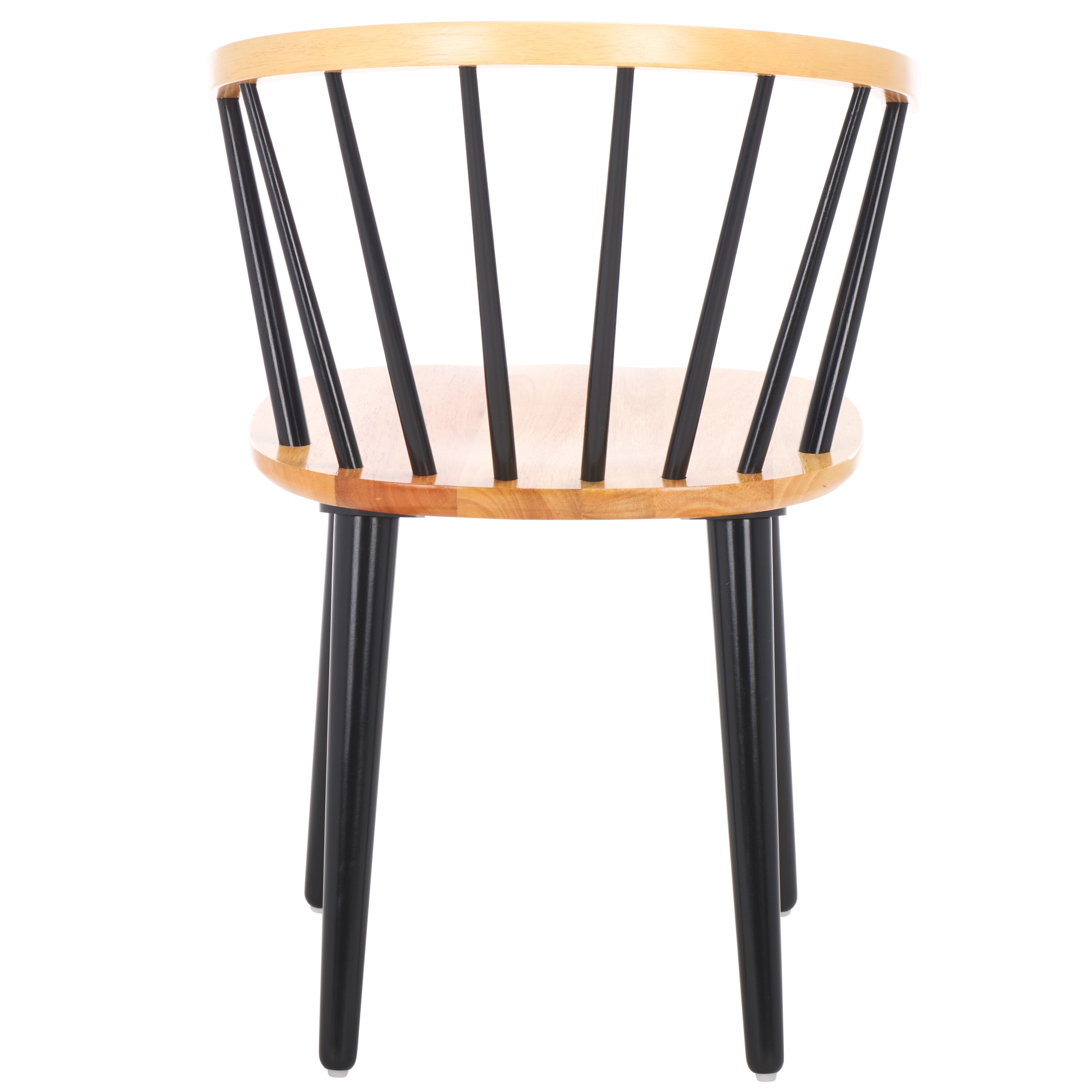 Safavieh Set of Blanchard Country Dining arm chair ( Wood Frame ) in ...